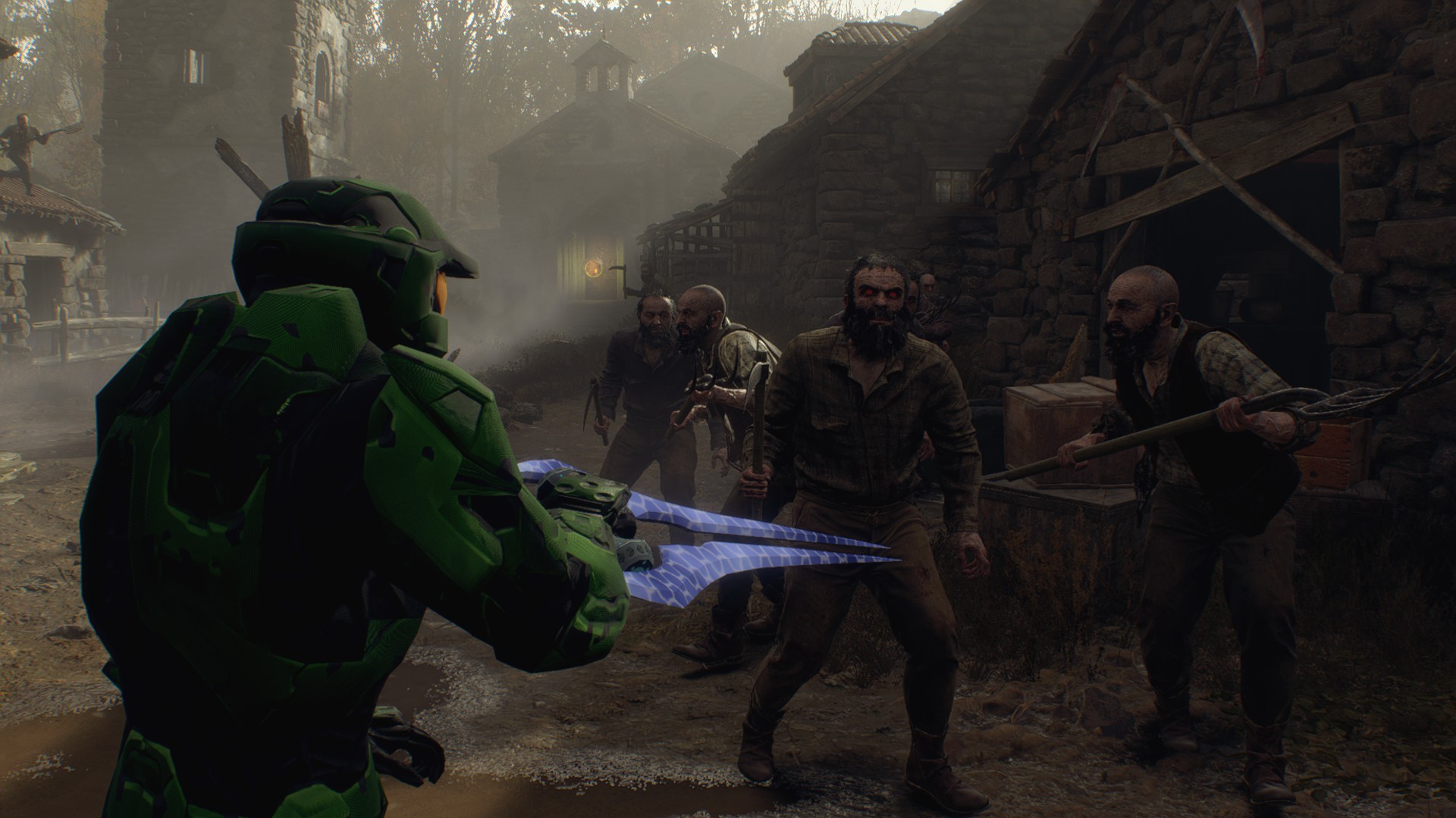 Master Chief in Mercenaries - Resident Evil 4 Remake Mods