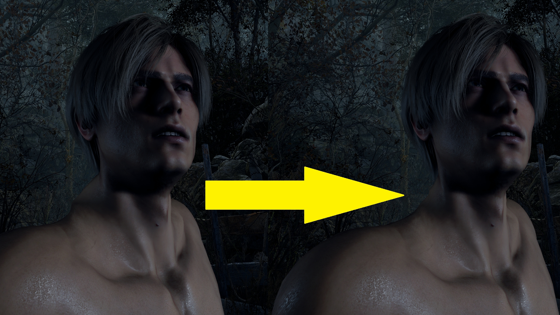 Shirtless Leon (Full Game) - Resident Evil 4 Remake Mods