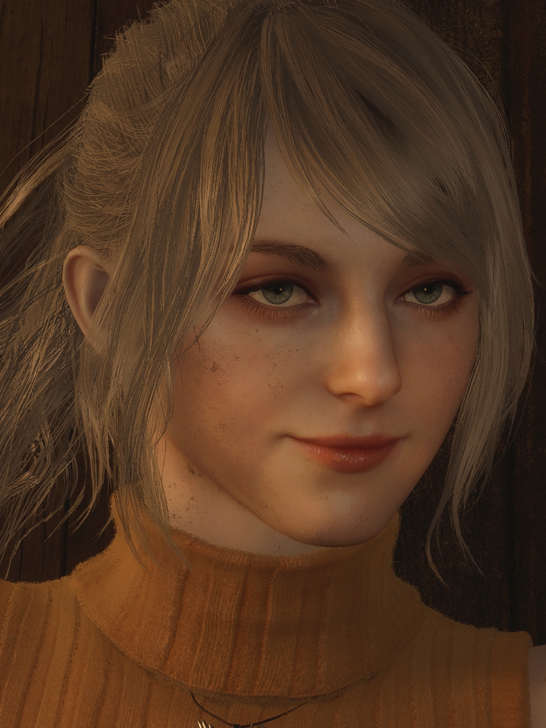 Ashley - Cute Ponytail Hair - Resident Evil 4 Remake Mods