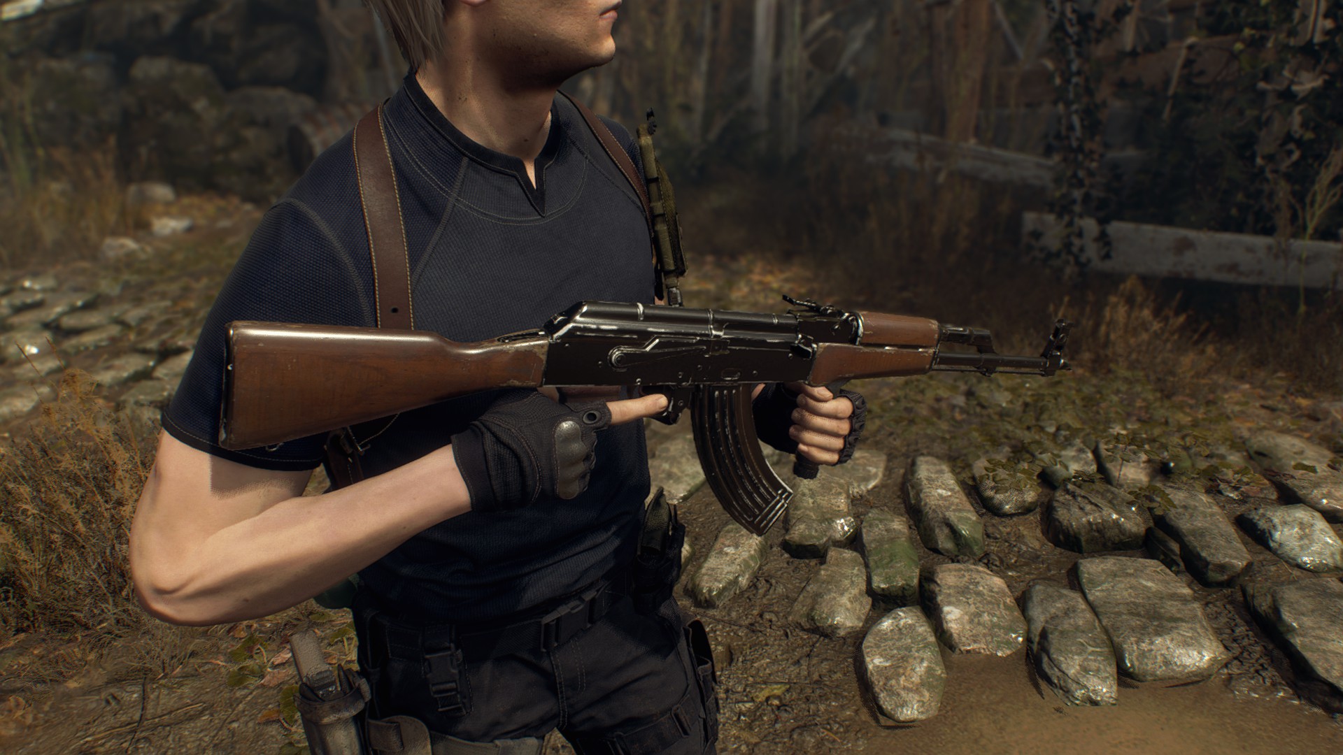 AK-47 from Counter-Strike 2 - Animated - Resident Evil 4 Remake Mods