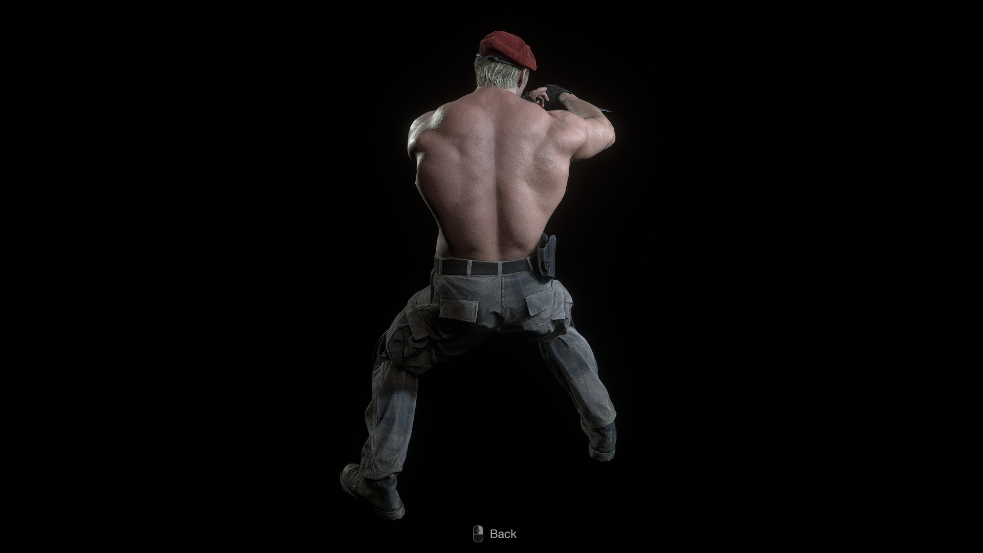 Shirtless Jack Krauser - Resident Evil 4 Remake Mods