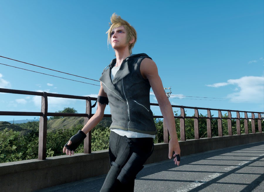 Grey Casual Outfit - Prompto - Final Fantasy XV Mods