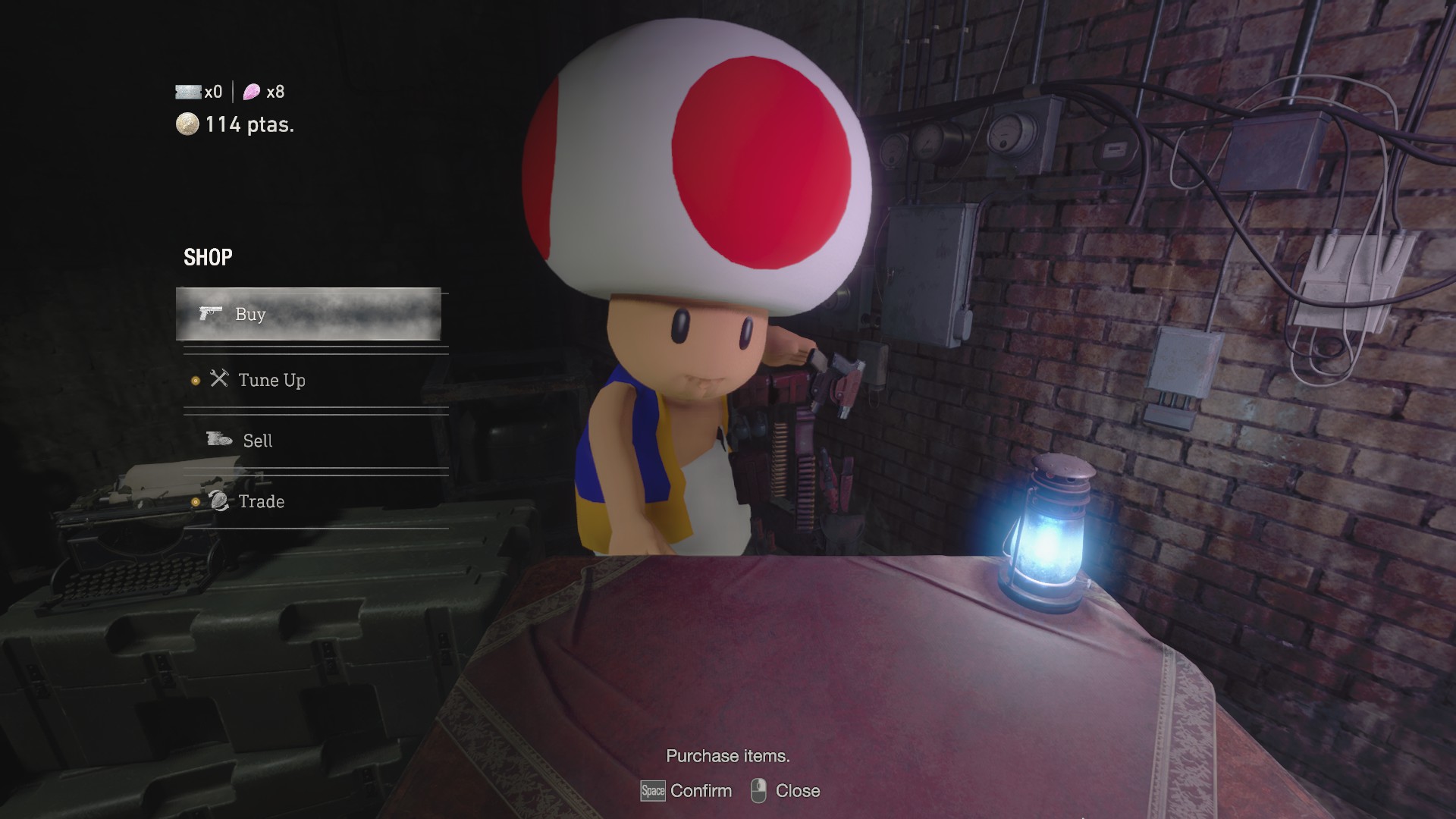 Kinopio (Merchant) - Resident Evil 4 Remake Mods