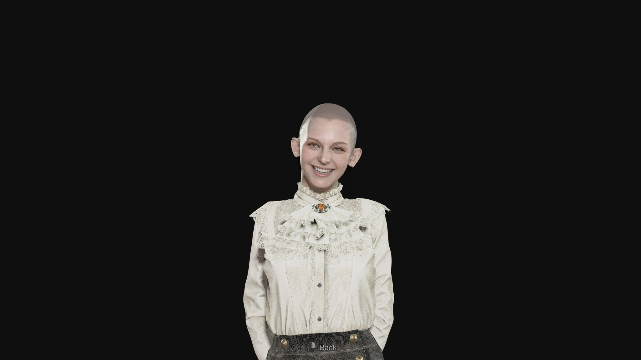 Shaved Head Ashley - Resident Evil 4 Remake Mods