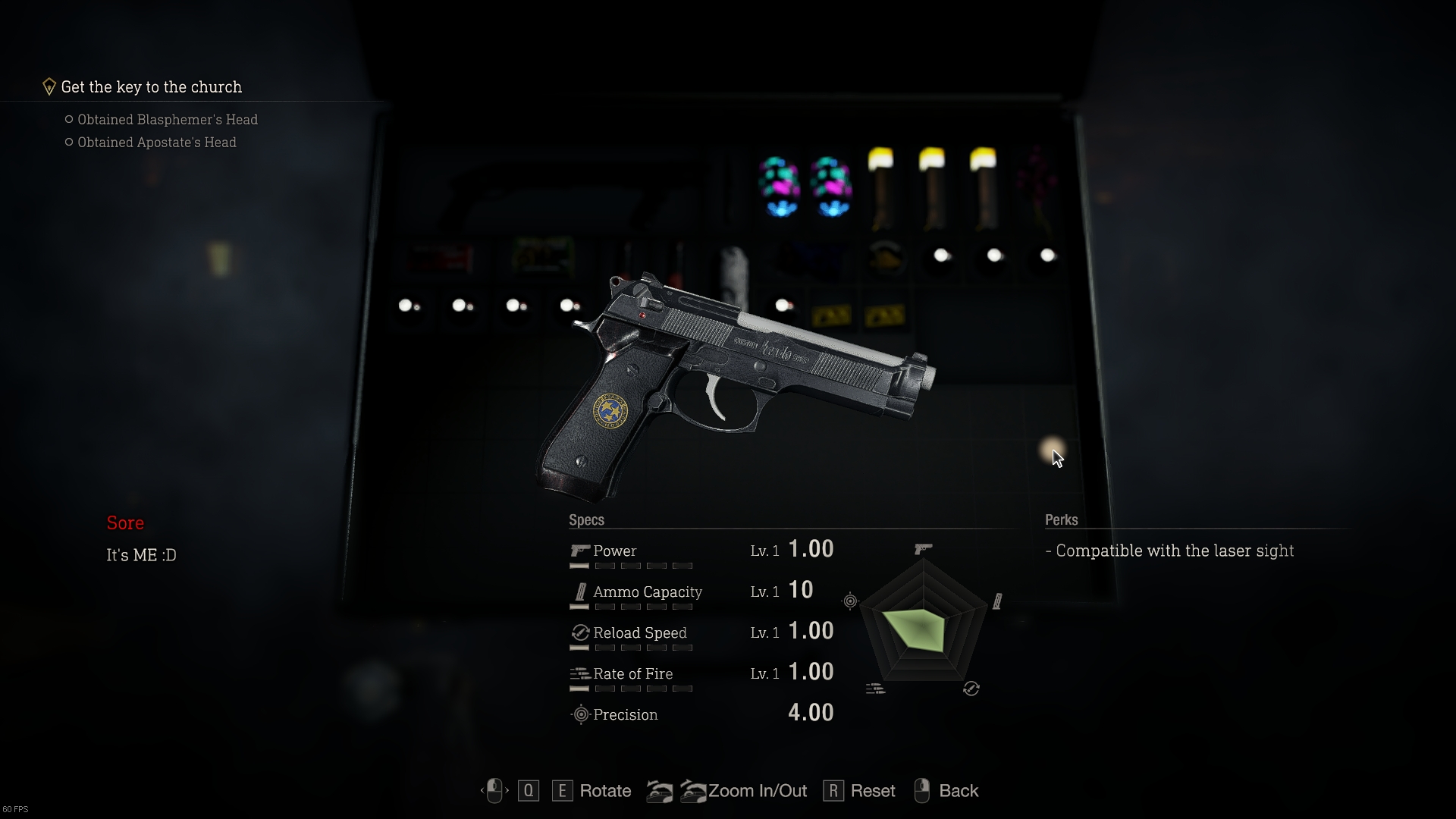 Samurai Edge RE3R - Resident Evil 4 Remake Mods