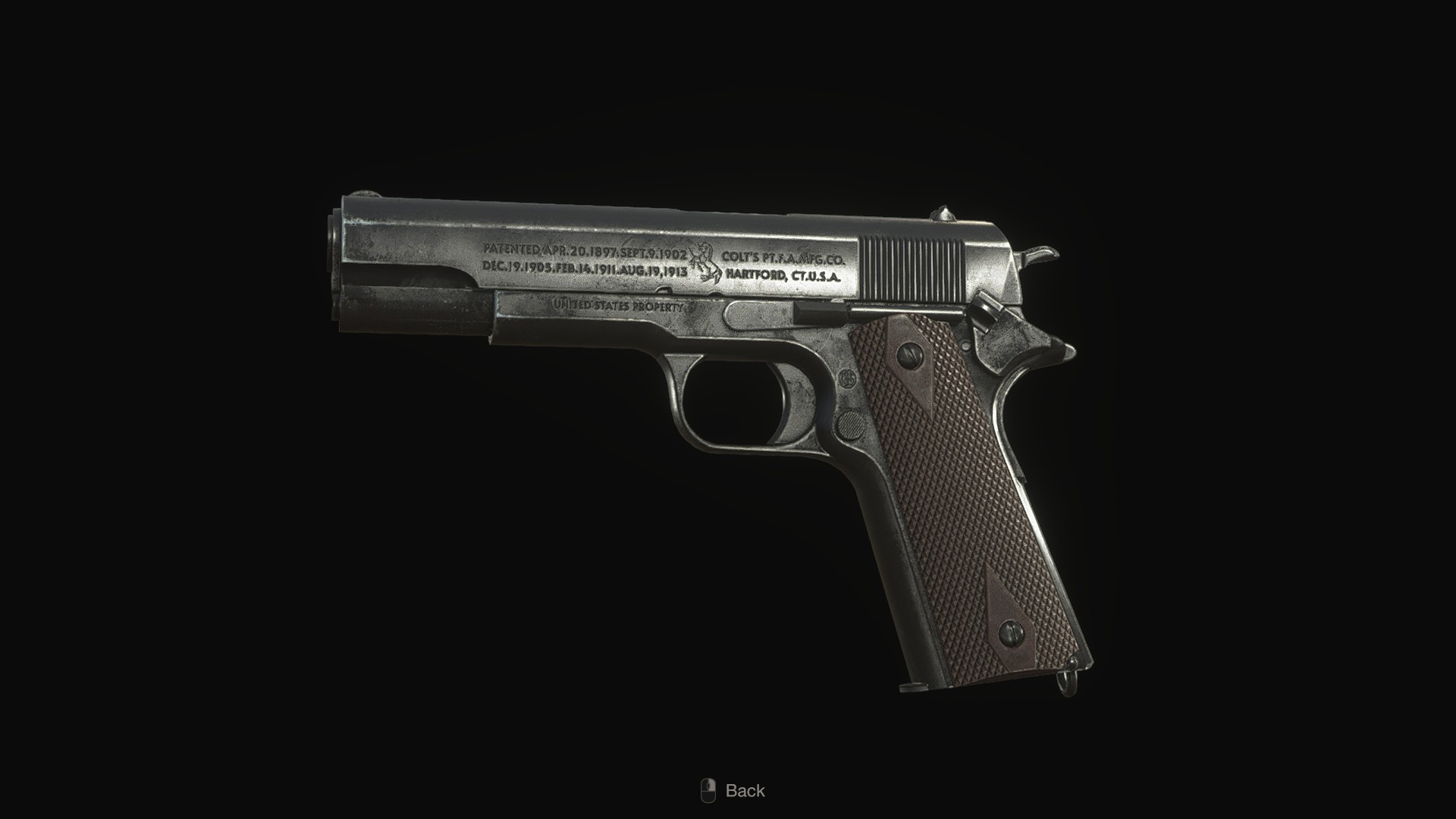 Colt 1911 - Resident Evil 4 Remake Mods