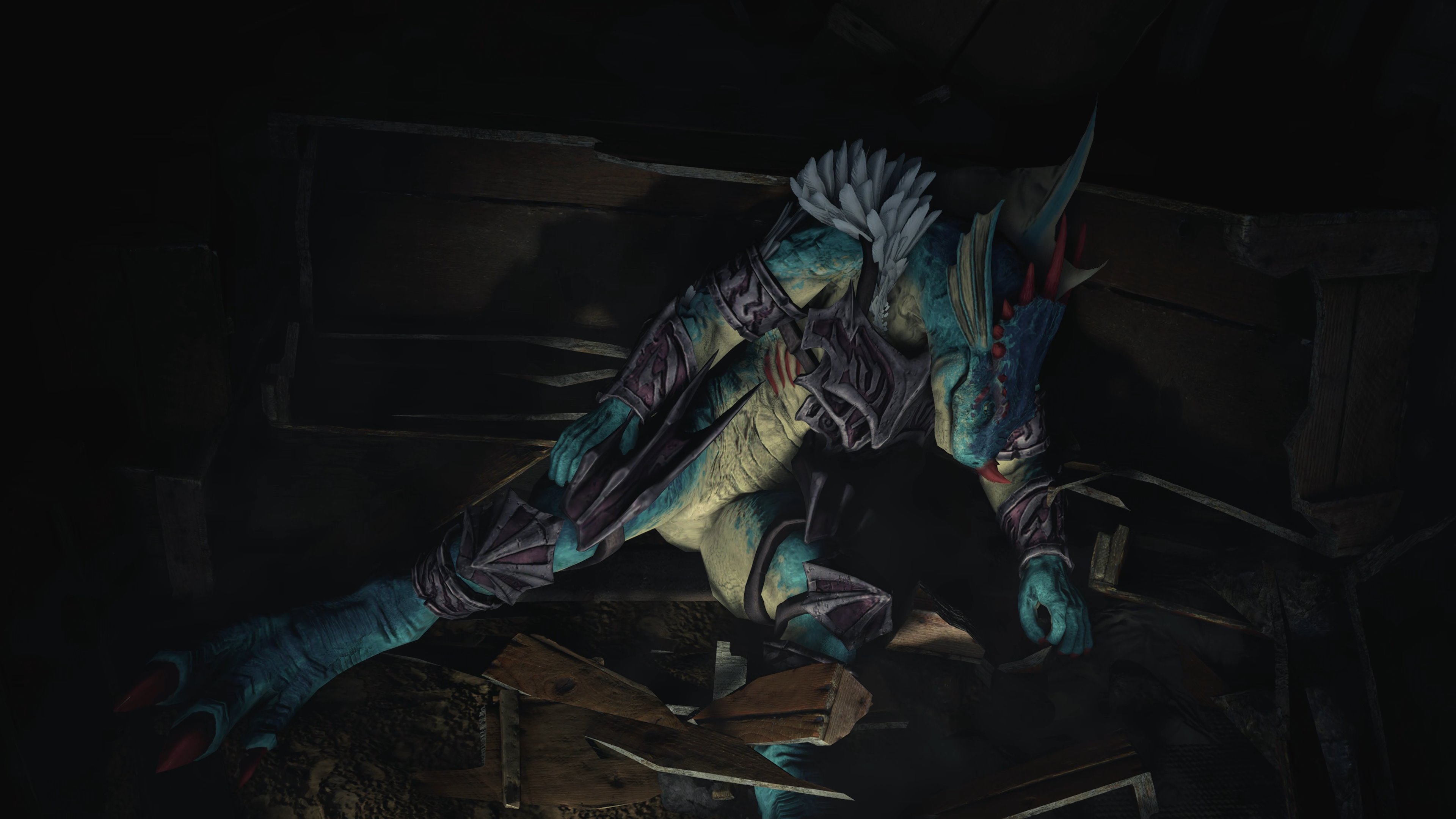 Soul Calibur 5 Lizardman Aeon - Resident Evil 4 Remake Mods