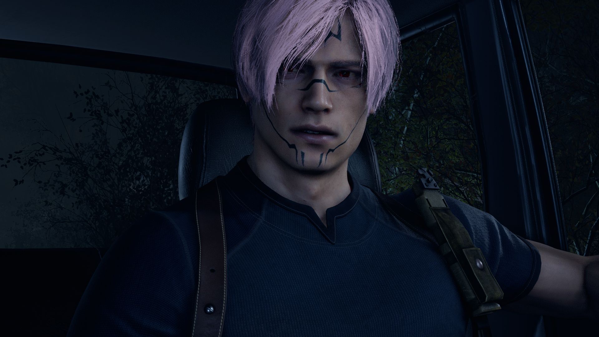 Sukuna Face Marks Retexture - Resident Evil 4 Remake Mods