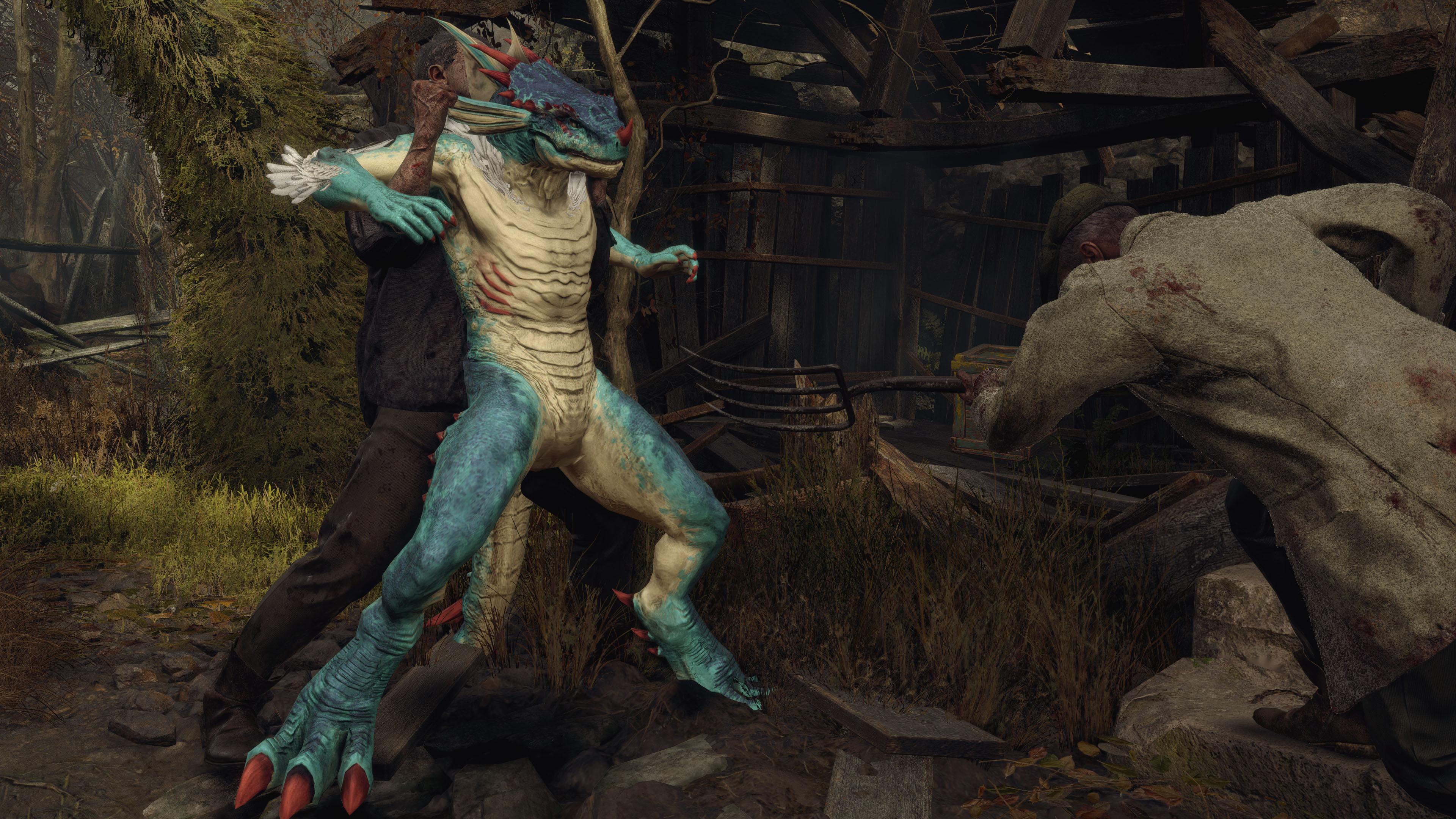 Soul Calibur 5 Lizardman Aeon - Resident Evil 4 Remake Mods