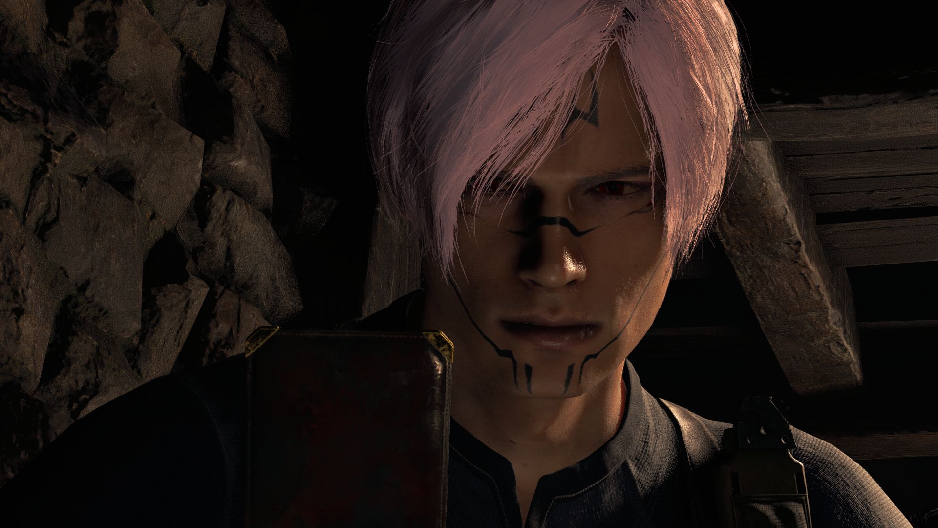 Sukuna Face Marks Retexture - Resident Evil 4 Remake Mods