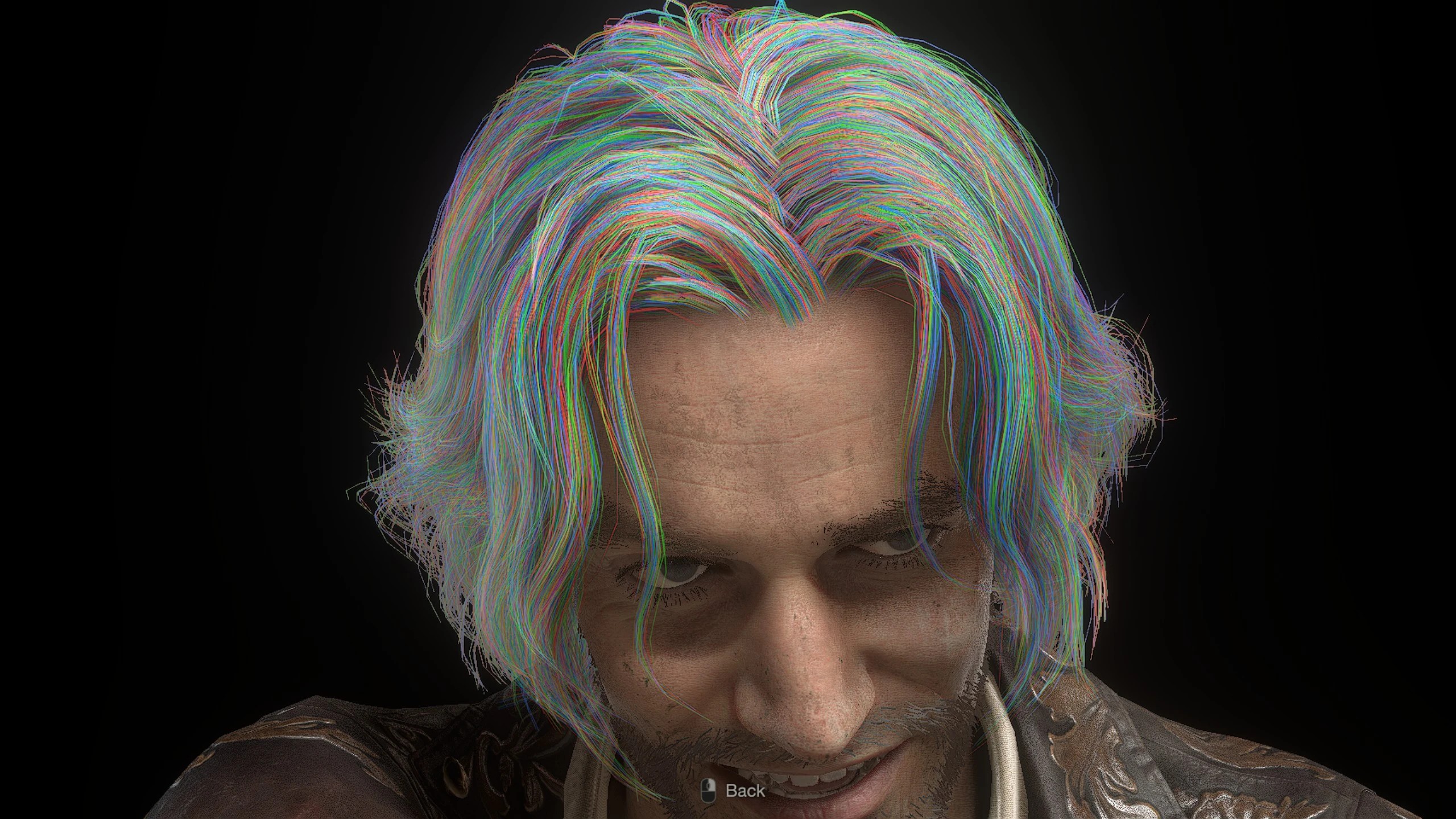 Hair Strands Color Pack - Luis Sera - Resident Evil 4 Remake Mods