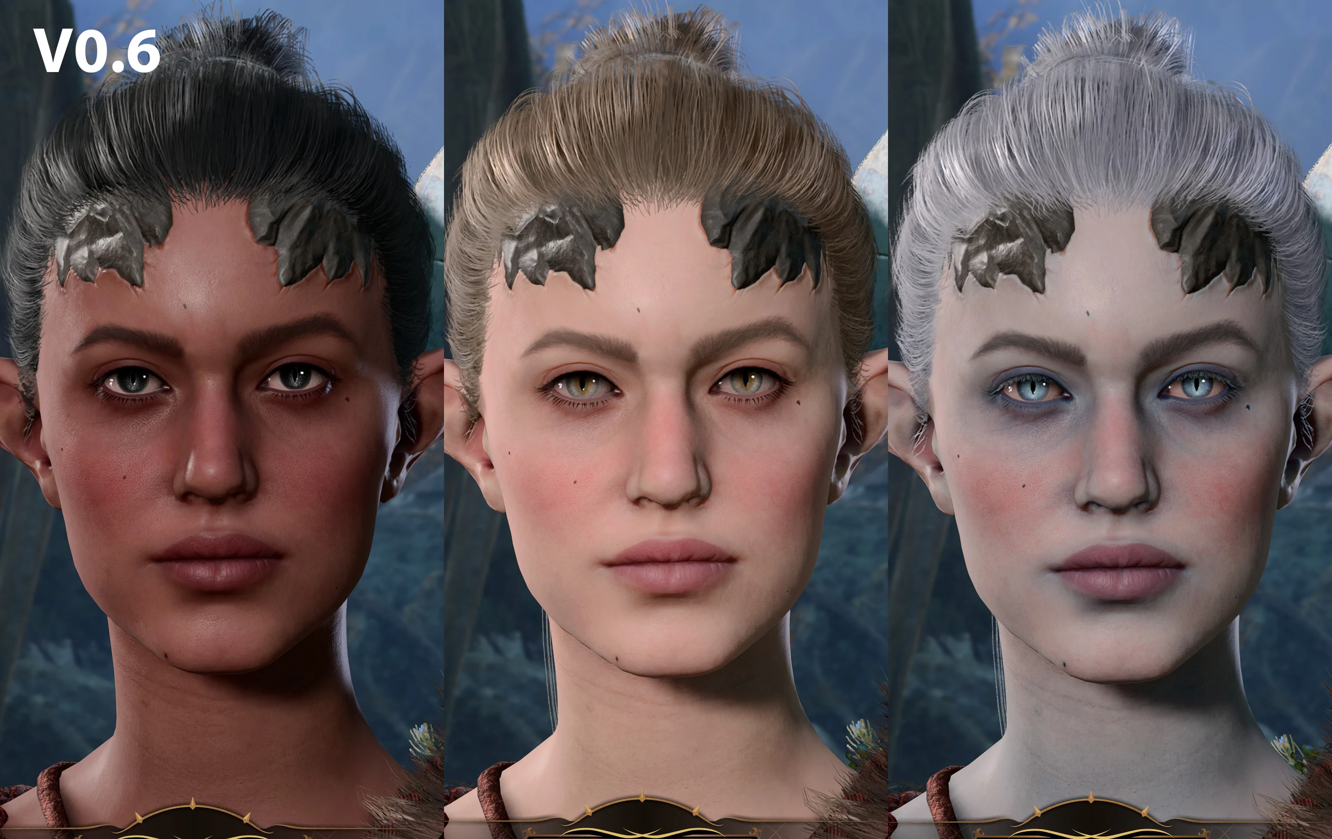 CC face - tattoo - makeup edits (Full game semi-compatible) - Baldur's ...