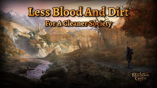 Less Blood And Dirt - For A Cleaner Society - Or More Blood and Dirt ...