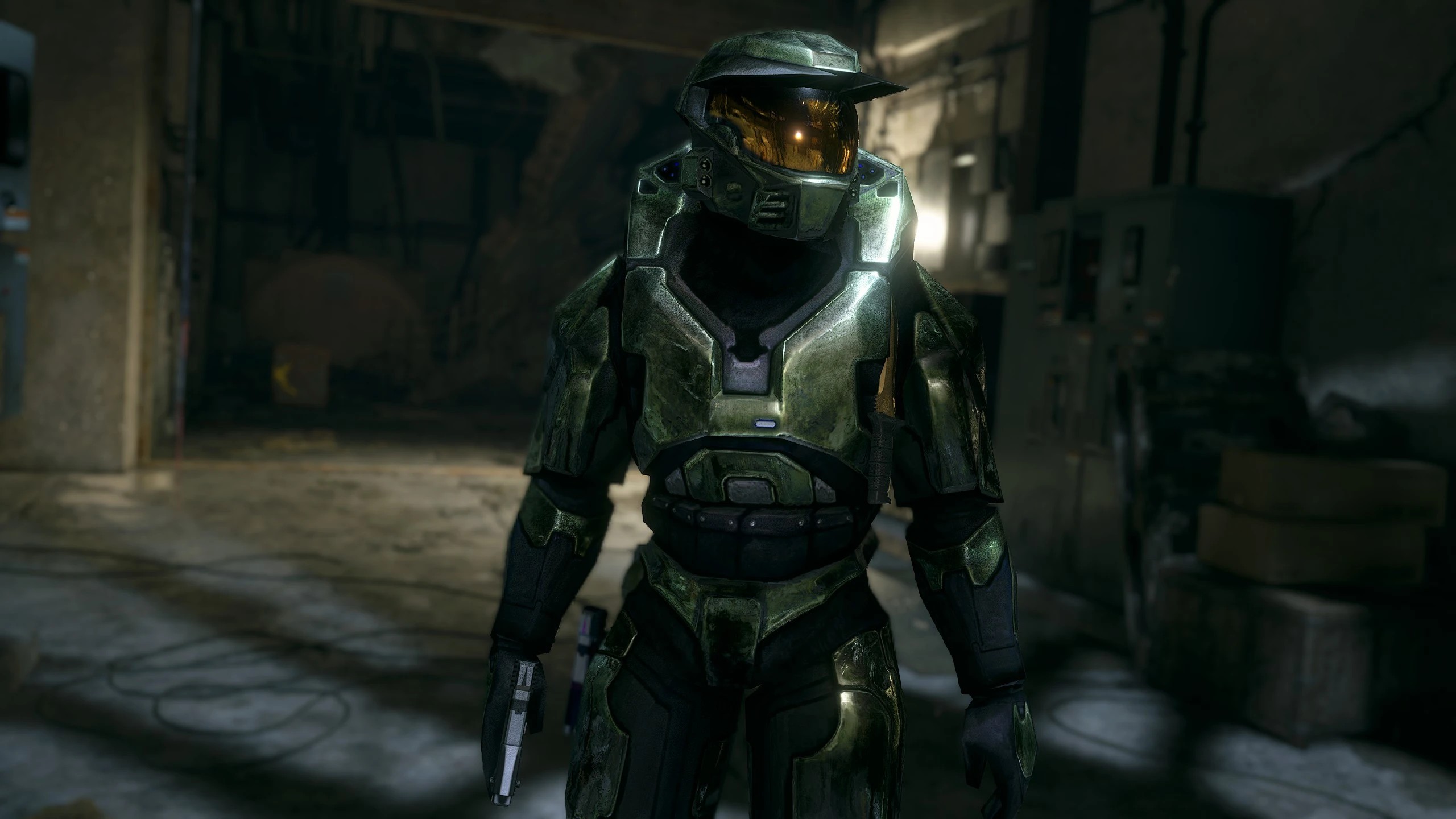 Halo CE - Master Chief - Leon - Resident Evil 4 Remake Mods