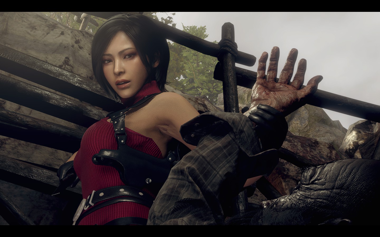 Ada Bare Back Sweater - Resident Evil 4 Remake Mods