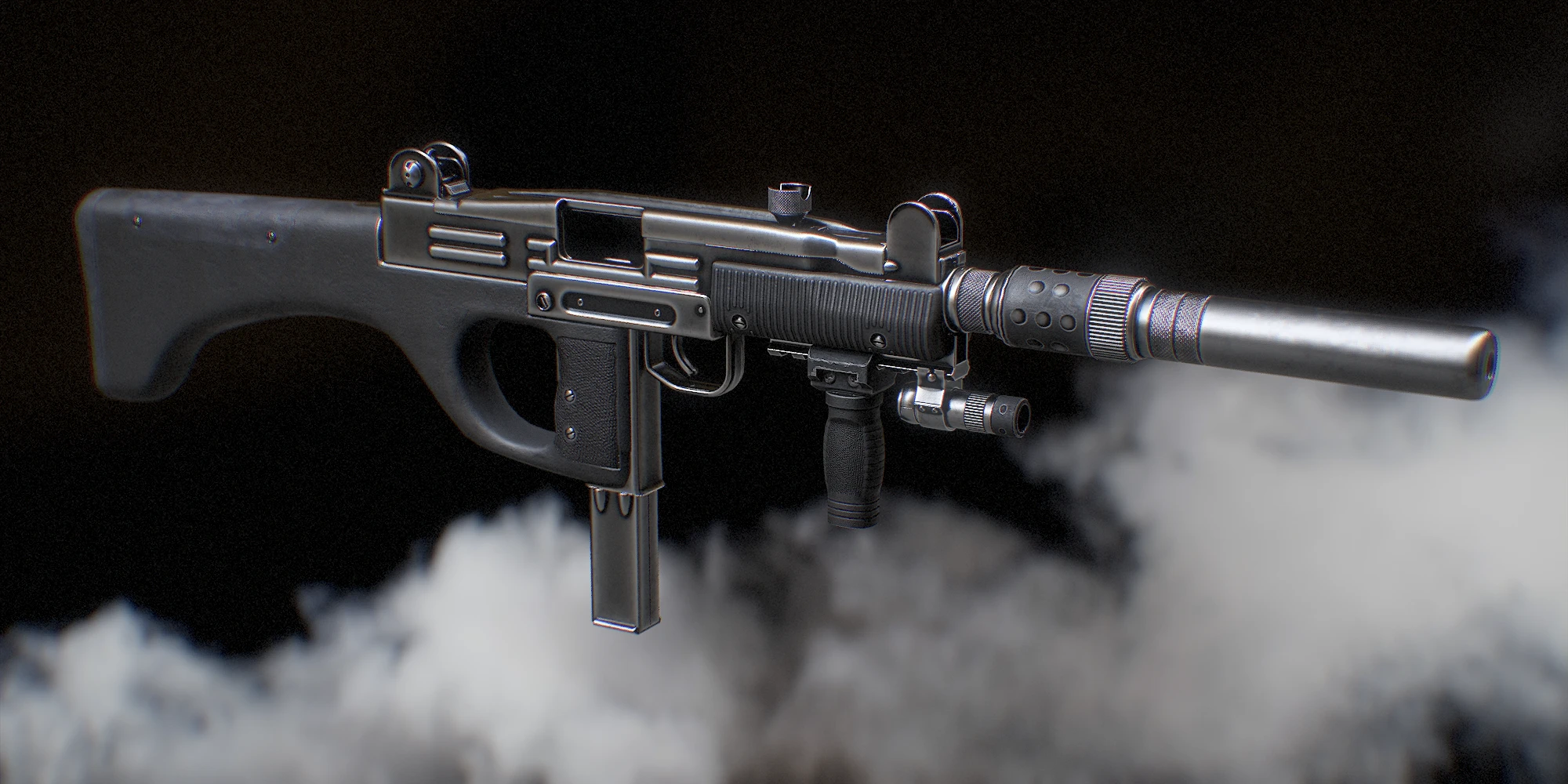 Uzi 9mm - Resident Evil 4 Remake Mods