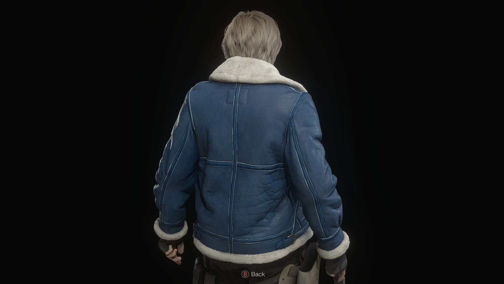 Leon Blue Jacket - Resident Evil 4 Remake Mods