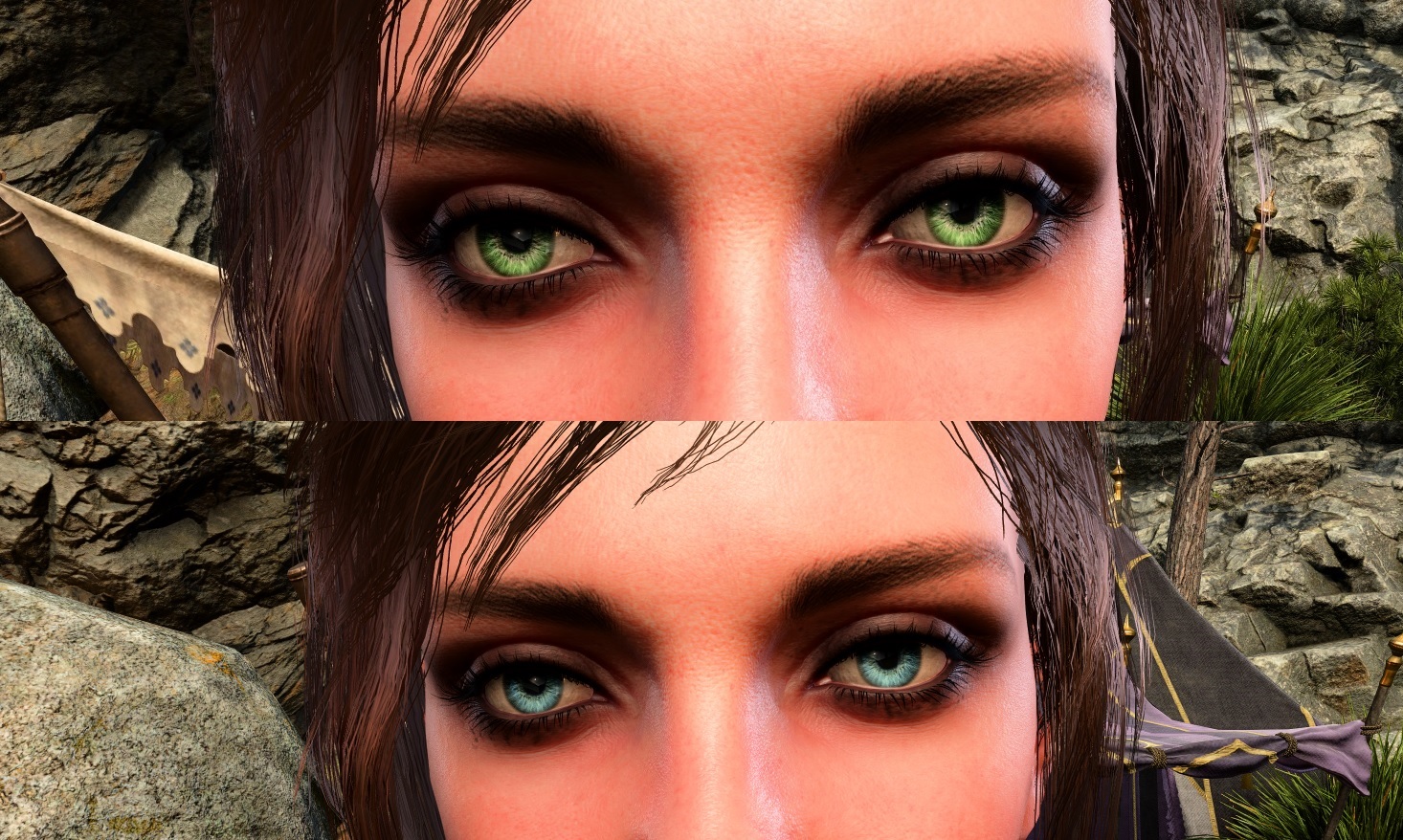 Shadow Heart Blue Eyes Color Contact Mod - Baldur's Gate 3 Mods