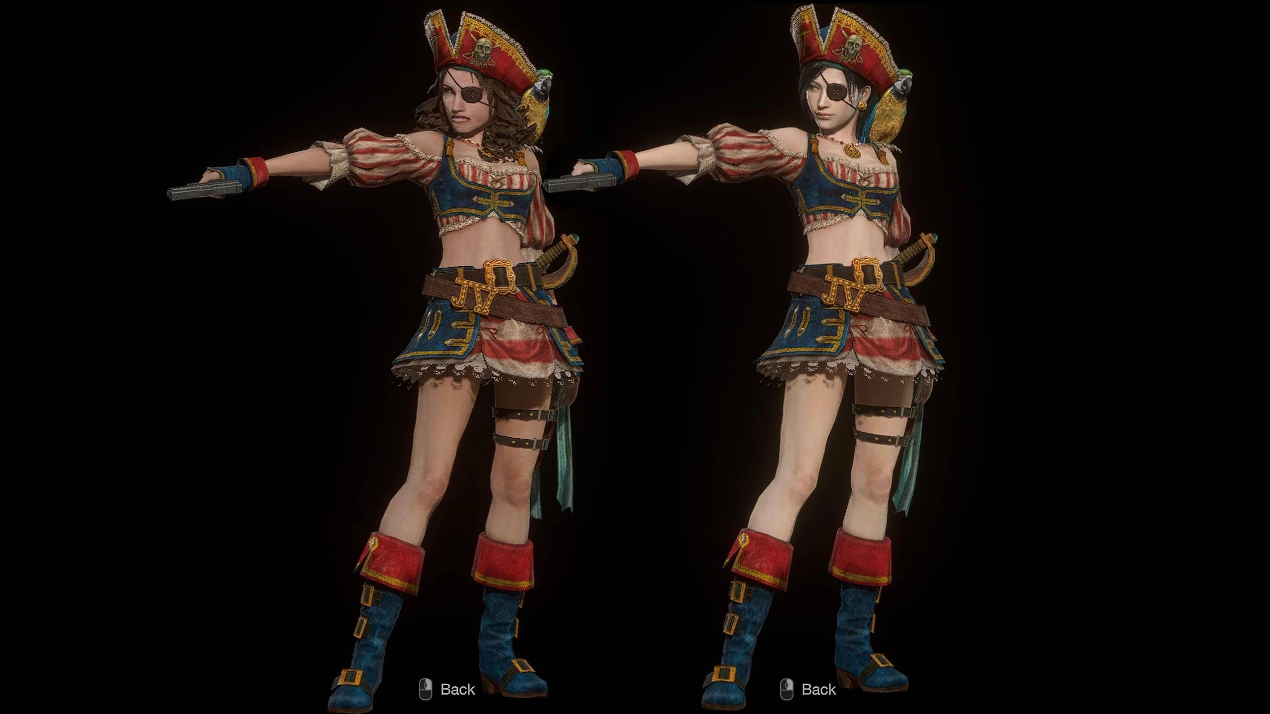 Jill Valentine Pirate - Ada Wong - Resident Evil 4 Remake Mods