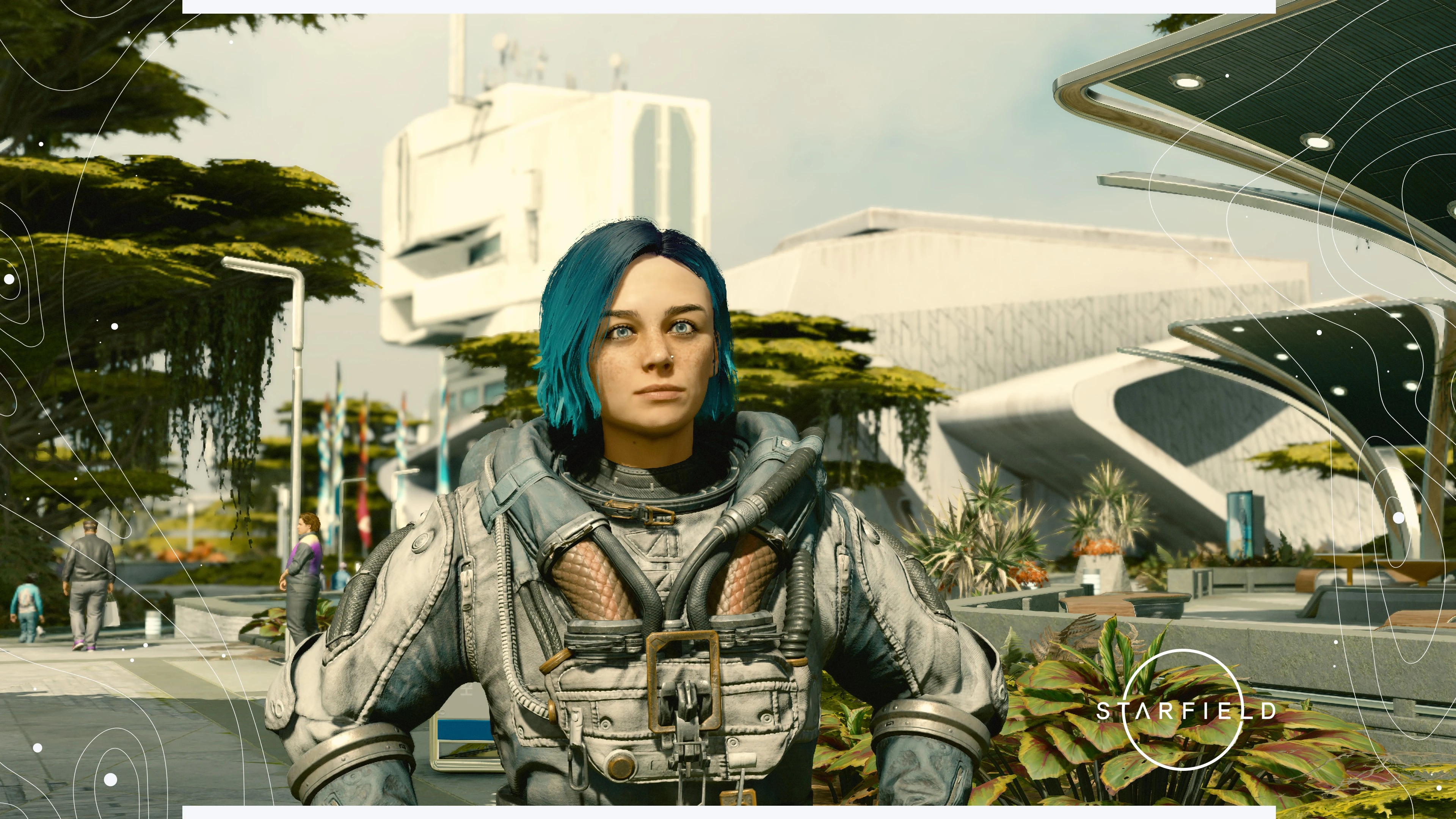 Nova - Punk Female Character Preset - Starfield Mods