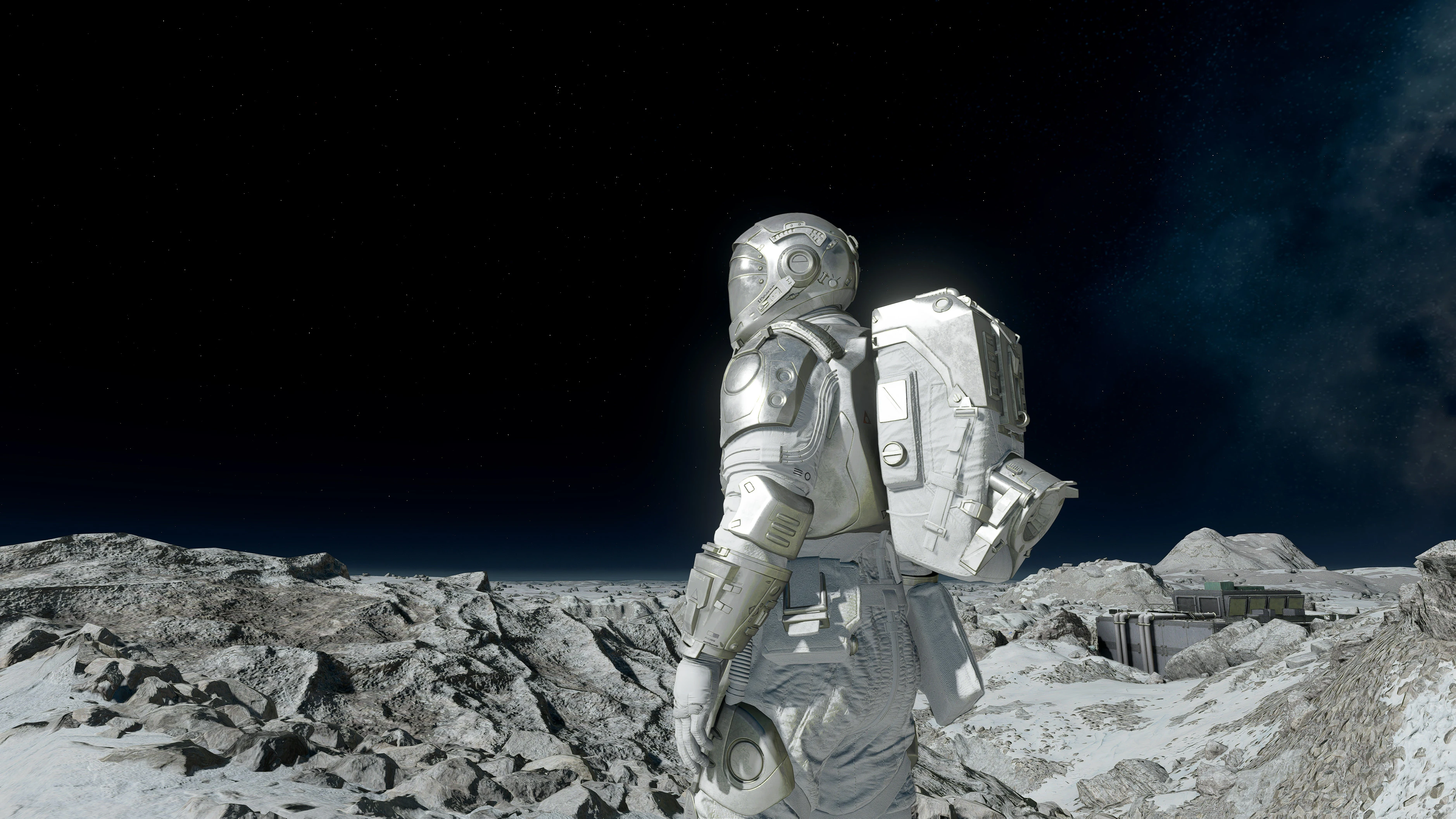 White Shocktroop Spacesuit - Starfield Mods