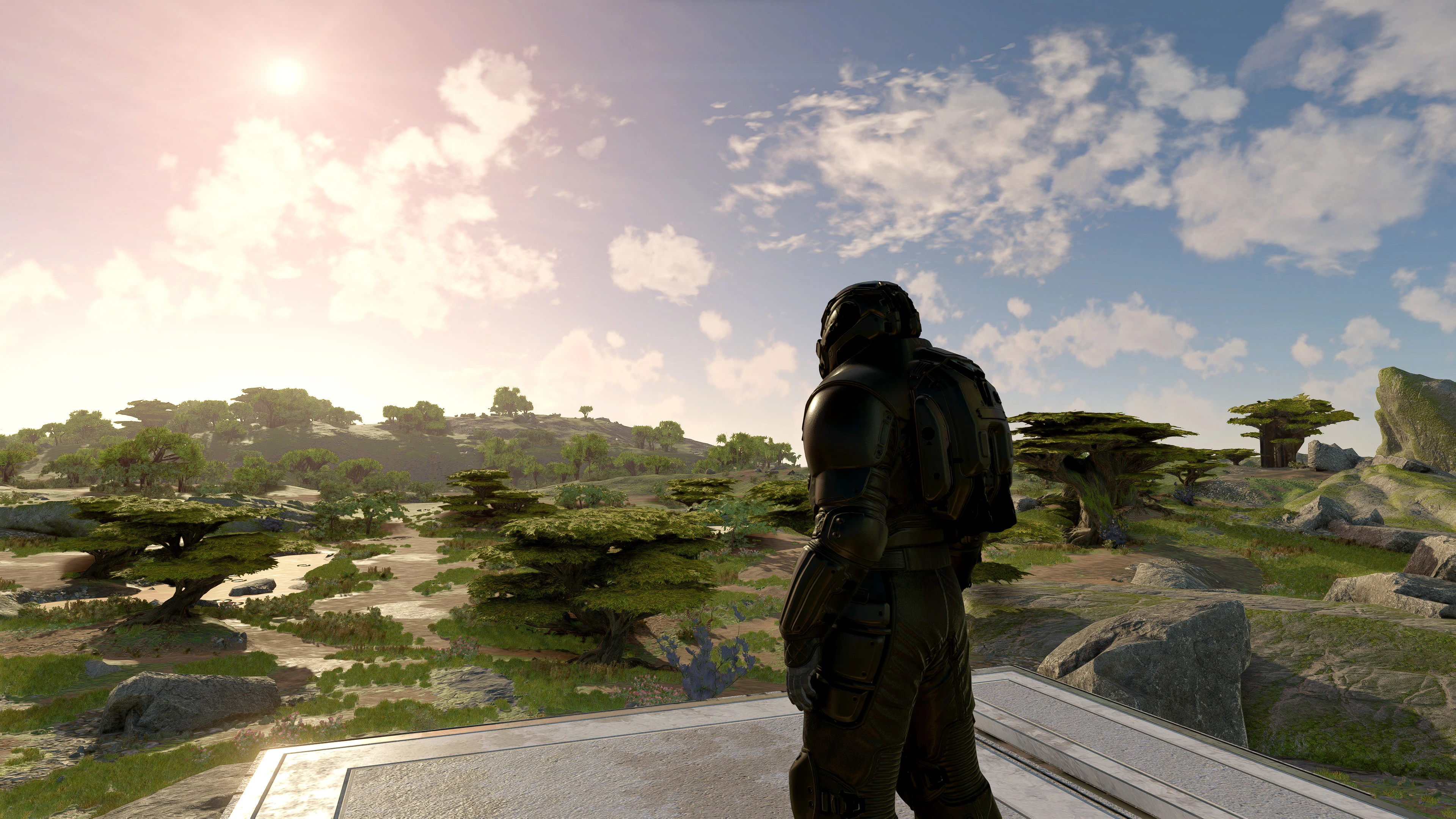 All Black Deepseeker Spacesuit - Starfield Mods