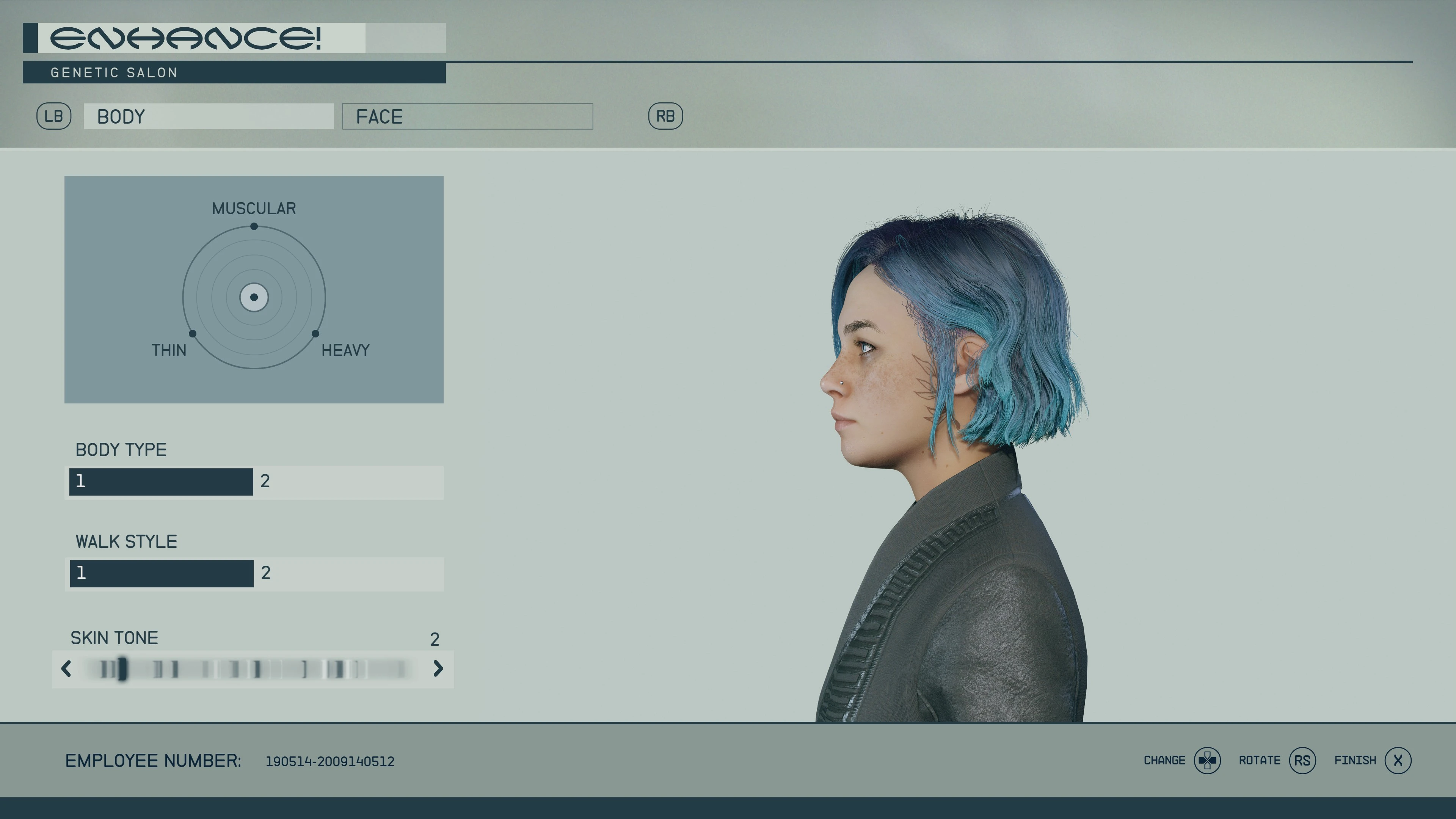 Nova - Punk Female Character Preset - Starfield Mods