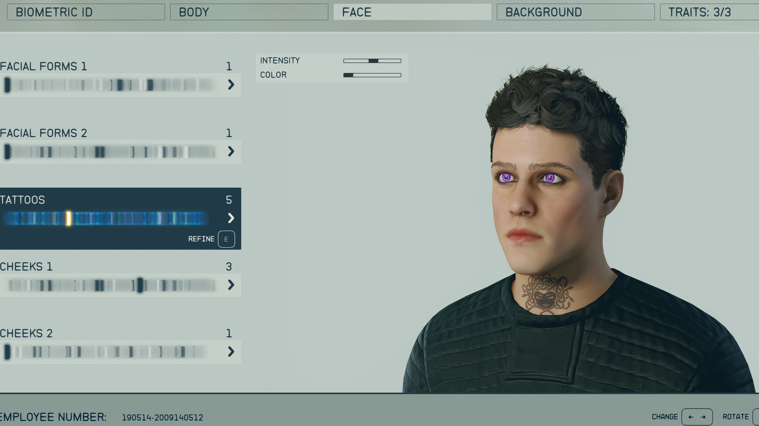 Tattoo Replacer - Starfield Mods