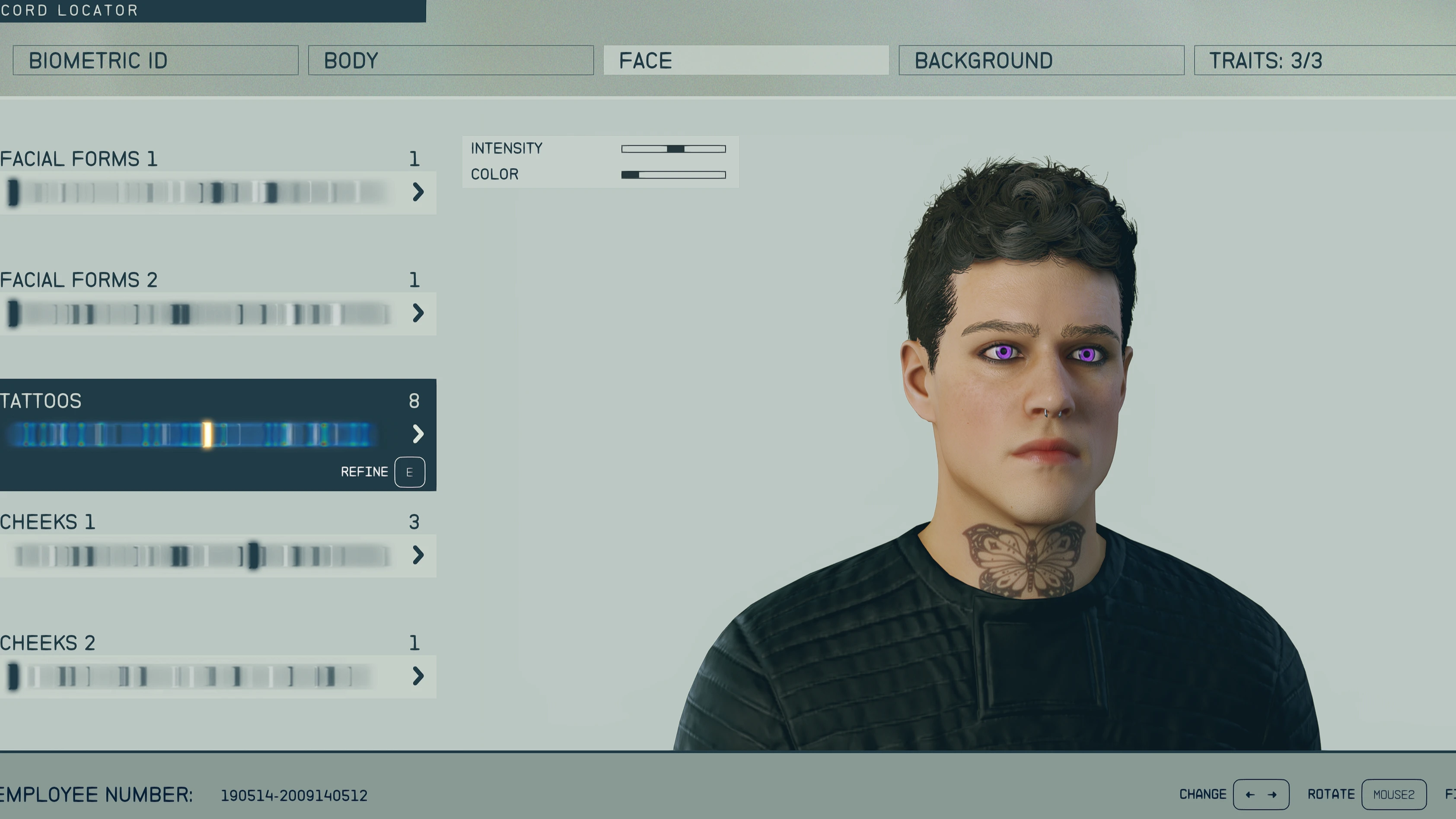 Tattoo Replacer - Starfield Mods