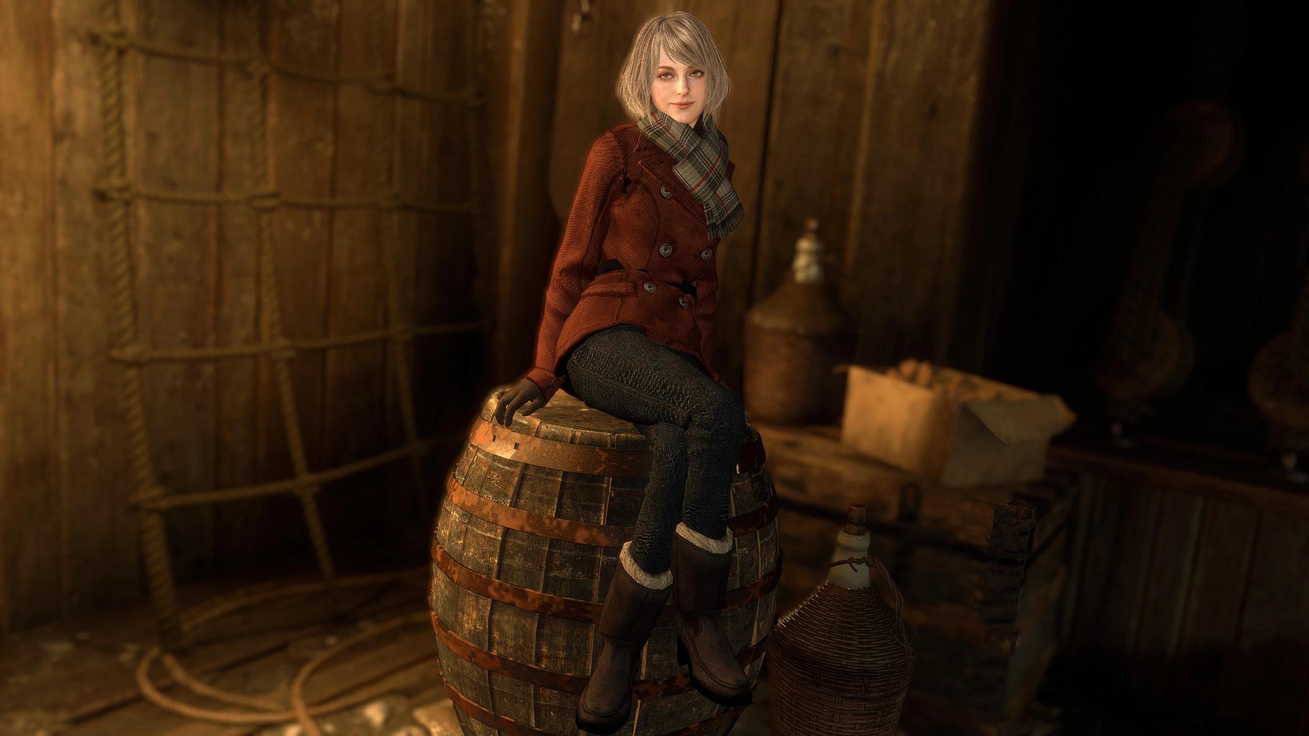 OG RE4 Beta Ashley Outfit - HD project - Resident Evil 4 Remake Mods