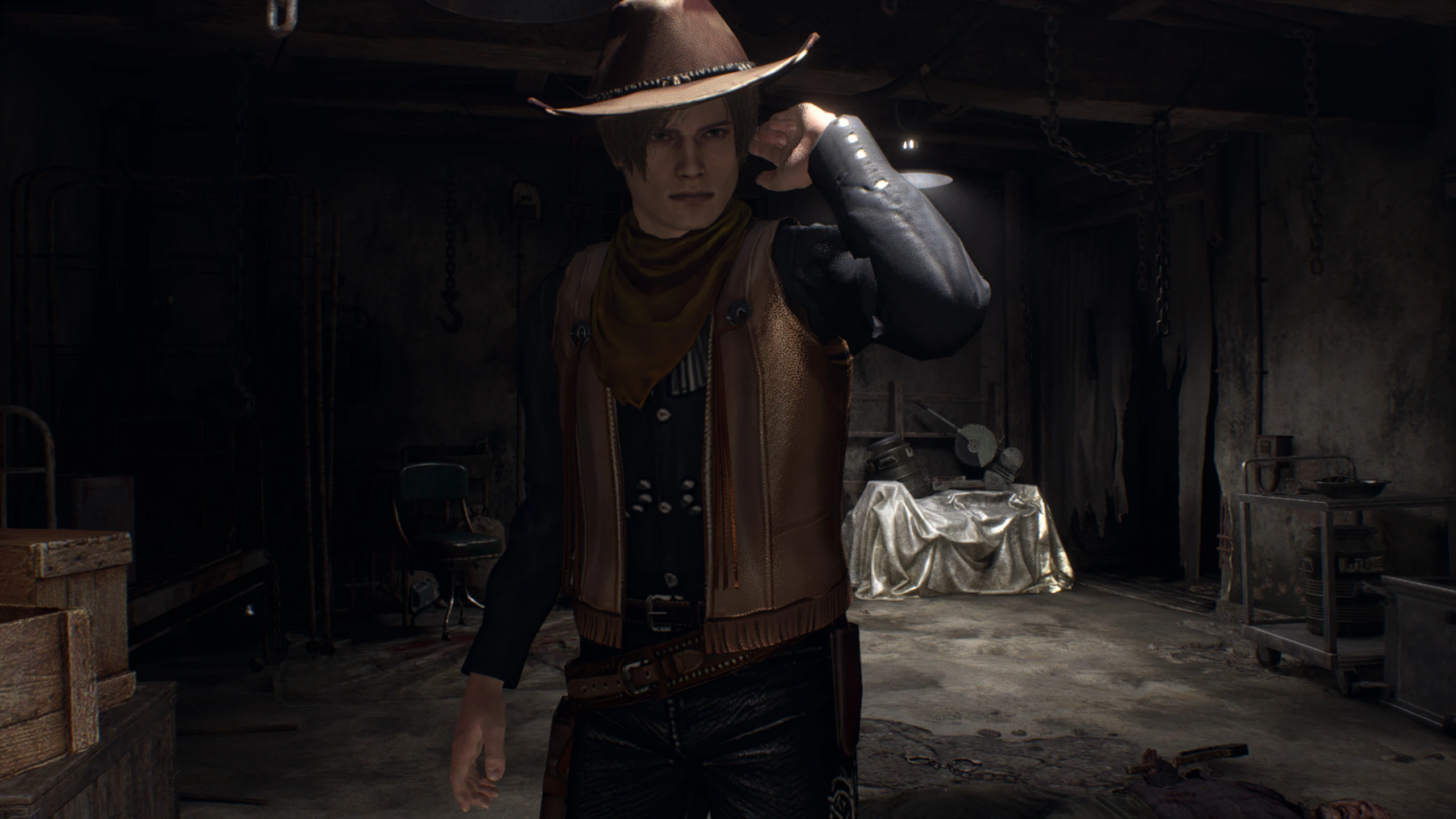 Steve Burnside Replace Leon Costumes - Resident Evil 4 Remake Mods