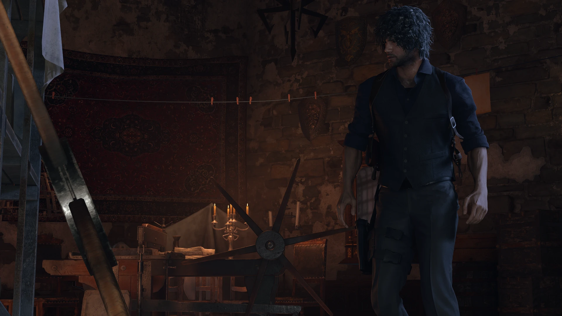 Carlos Standalone Head - Resident Evil 4 Remake Mods