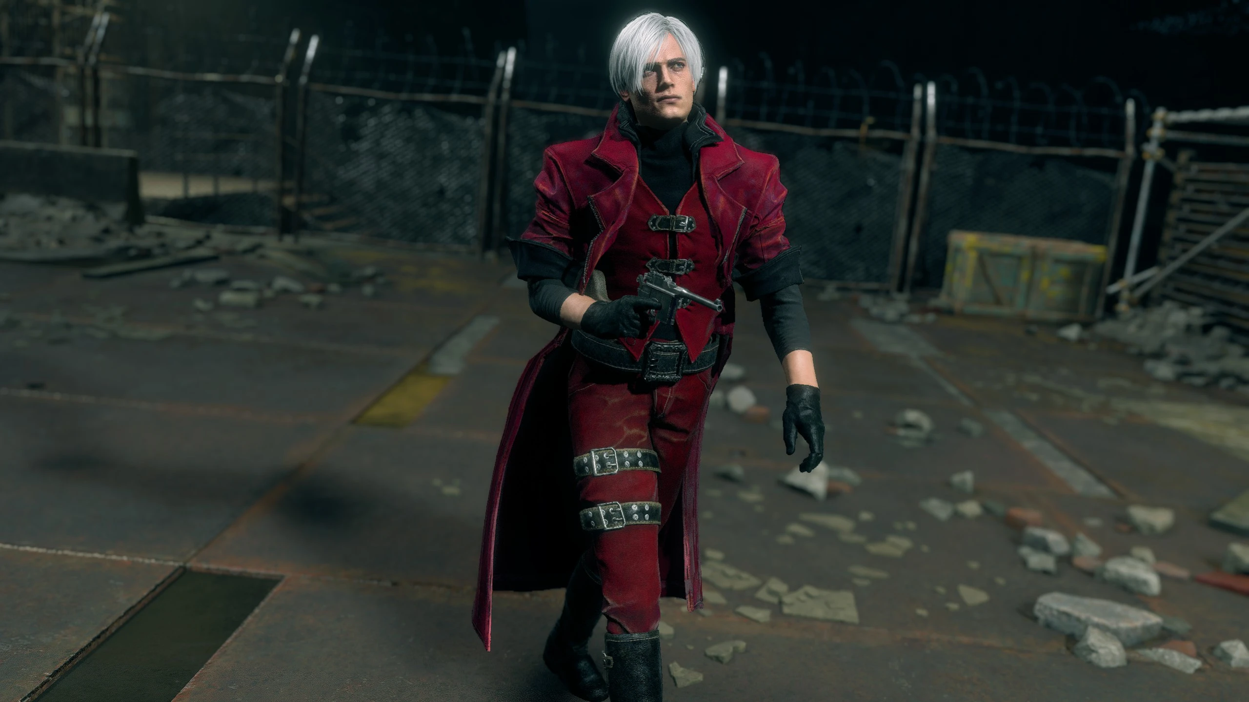 MHW DMC1 Dante - Leon S Kennedy - Resident Evil 4 Remake Mods