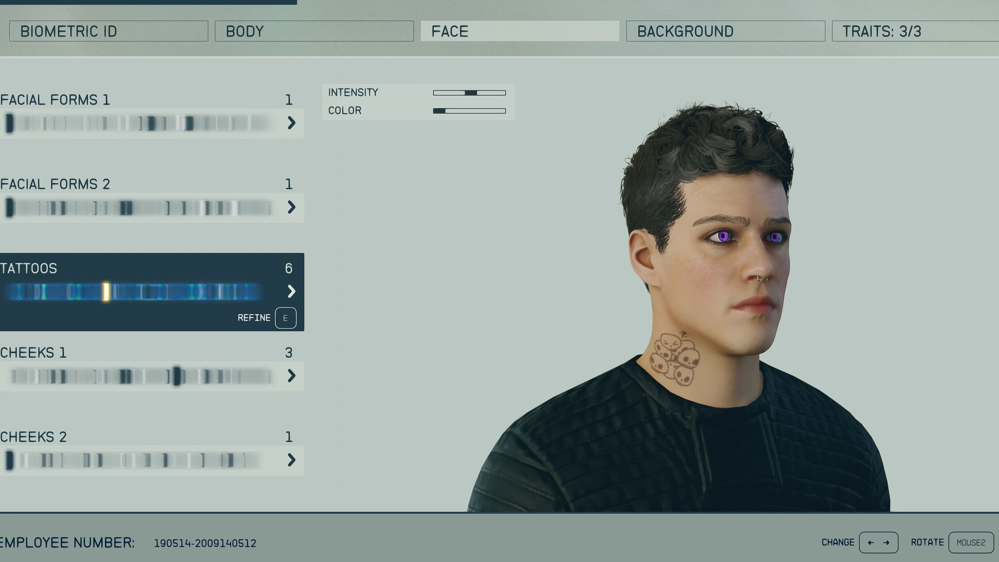 Tattoo Replacer - Starfield Mods