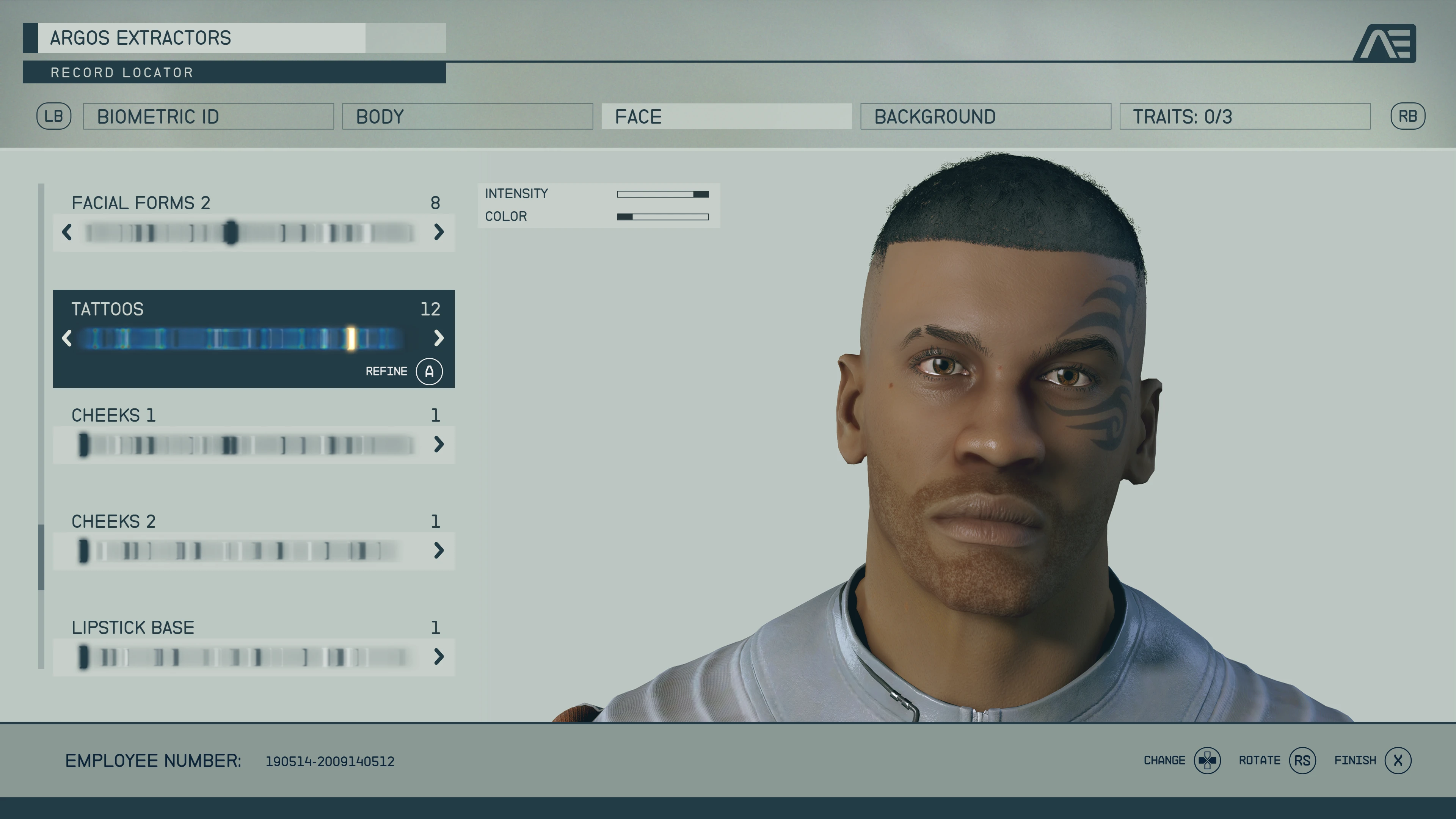 Mike Tyson Tattoo - Starfield Mods