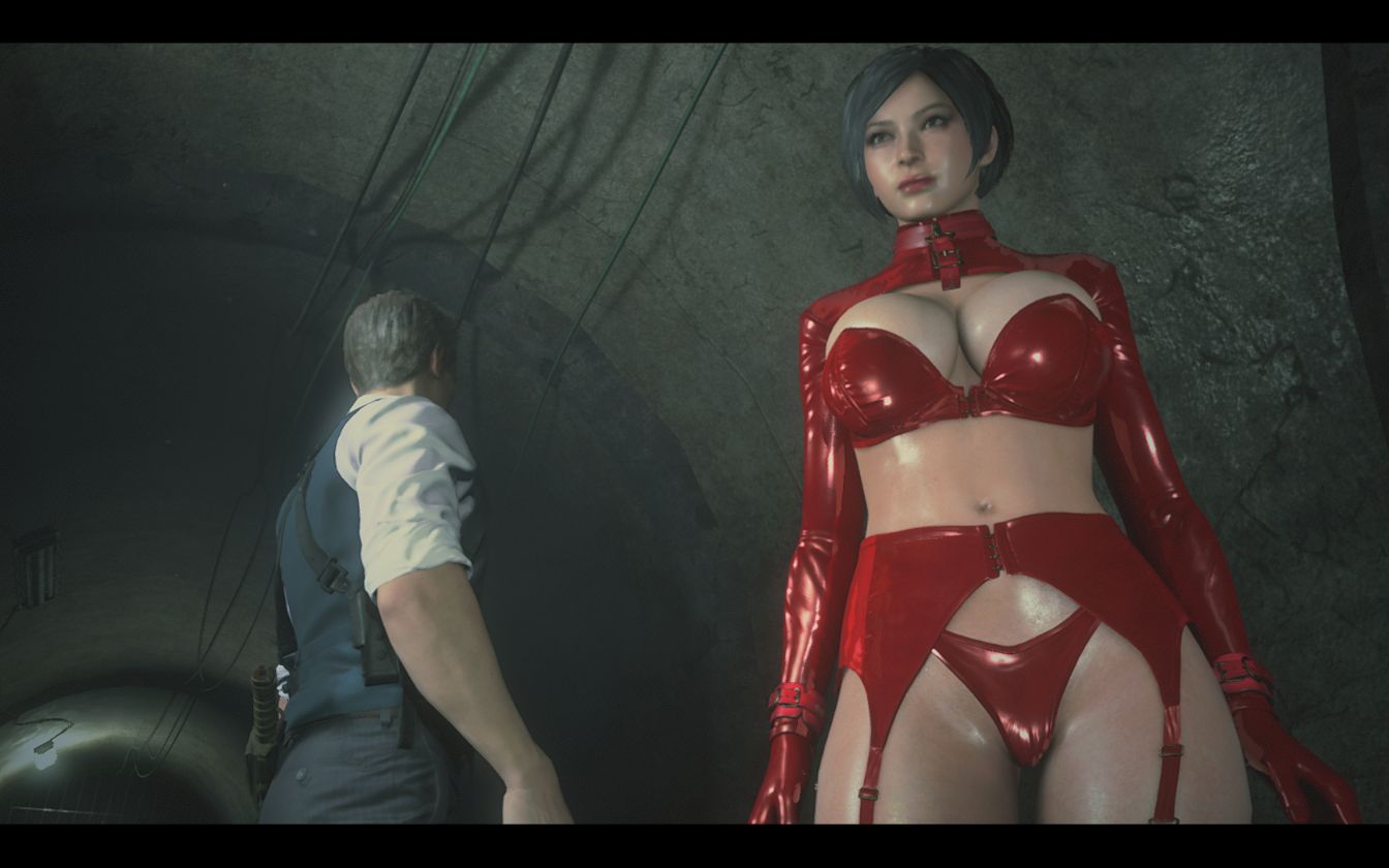 CR-AW Latex Underwear - Red Addon - Resident Evil 2 Remake Mods