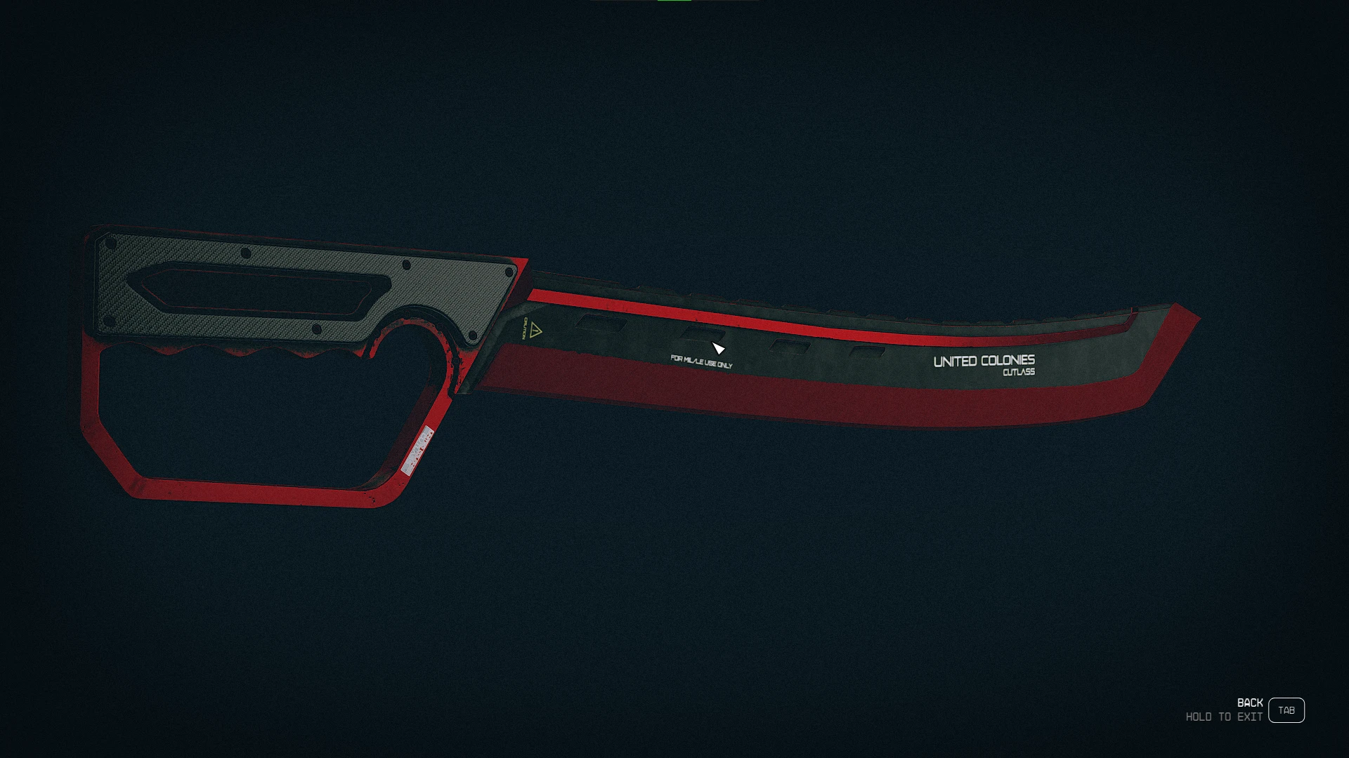 Black and Red Cutlass - Starfield Mods