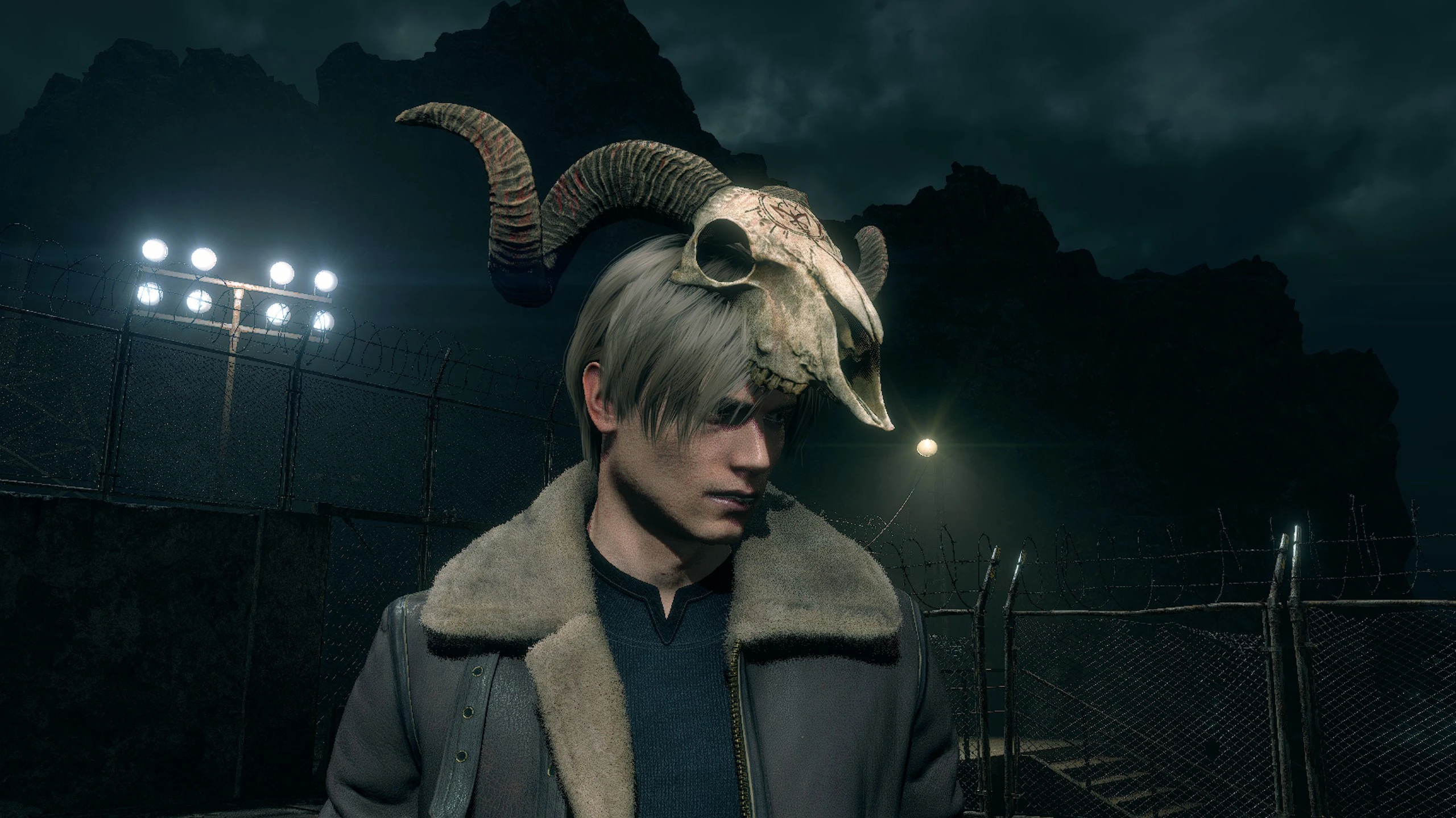 Zealot Goat Skull - Accessory - Resident Evil 4 Remake Mods