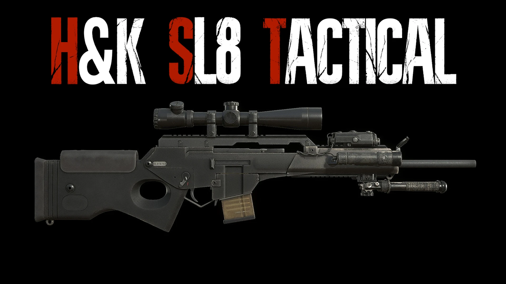 Heckler and Koch SL8 Tactical - Resident Evil 4 Remake Mods