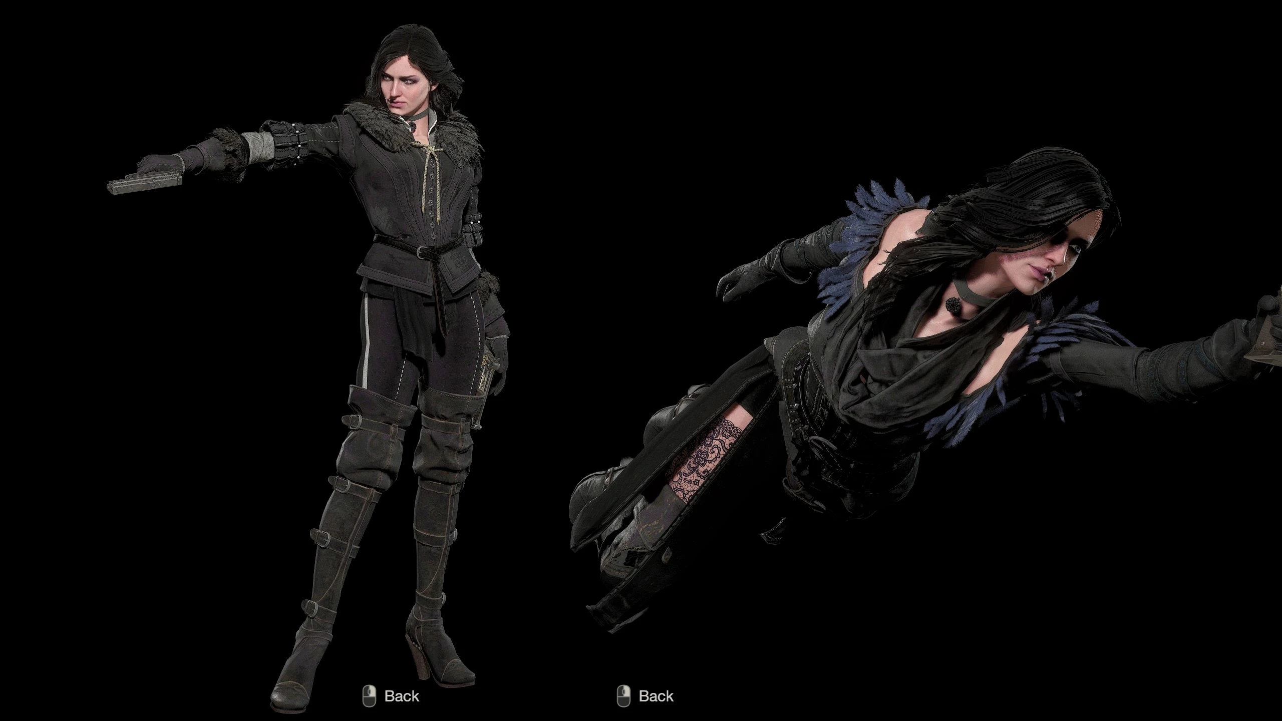Yennefer - The Witcher 3 - Ada Wong - Resident Evil 4 Remake Mods