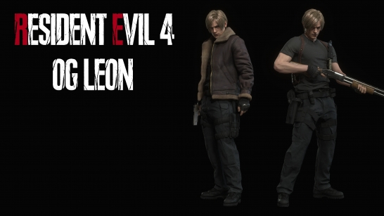 RE4R - OG Leon - Resident Evil 4 Remake Mods