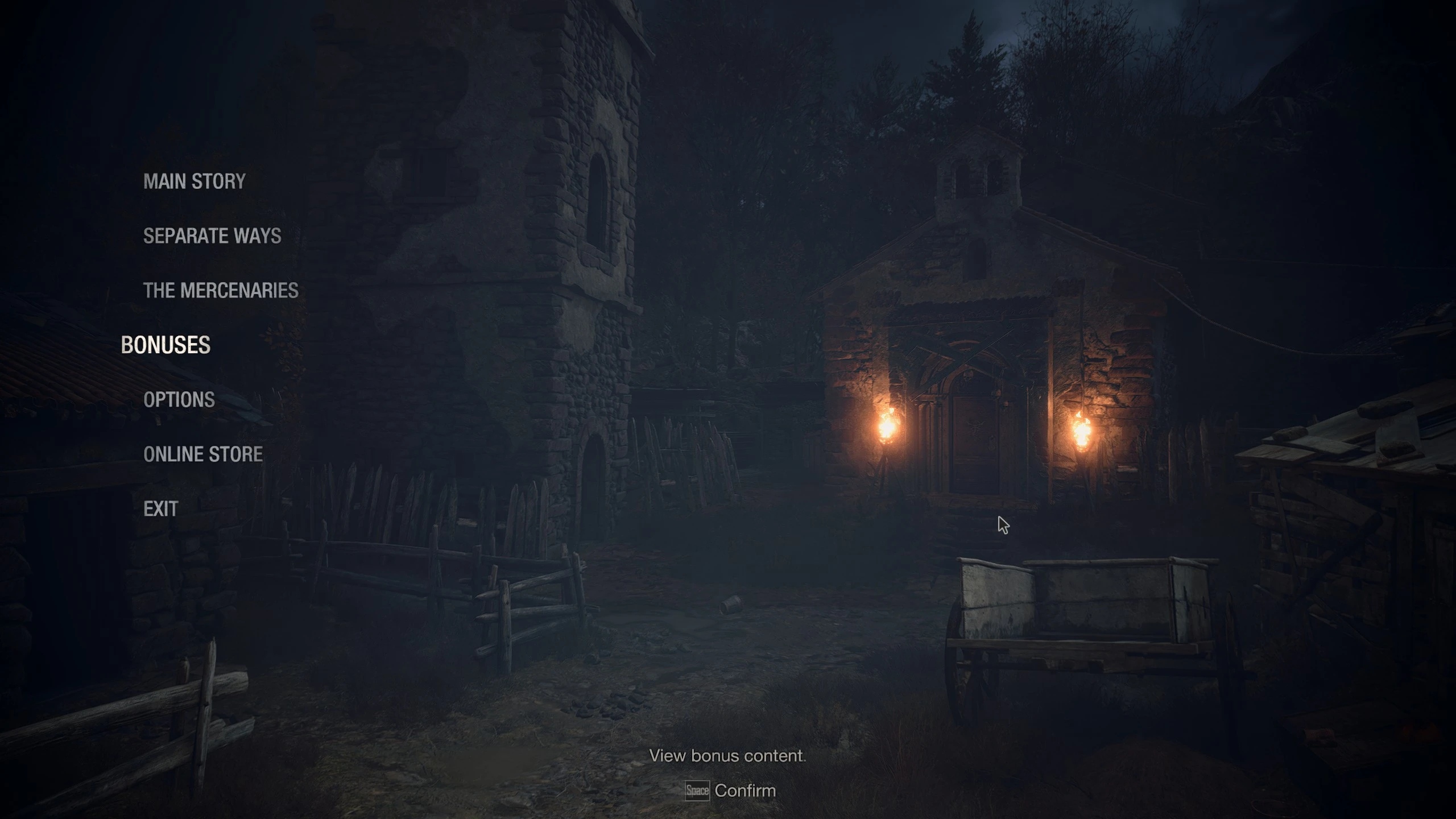 Main Menus - Different Times of Day - Resident Evil 4 Remake Mods