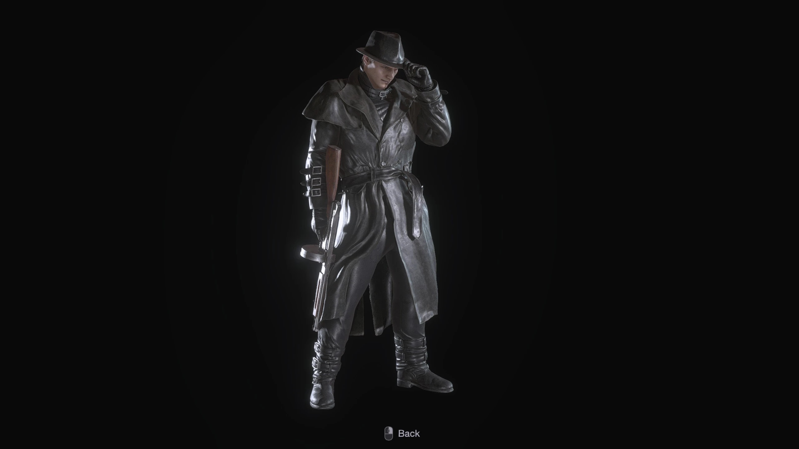 MRX Cosplay (Pinstripe) - Resident Evil 4 Remake Mods