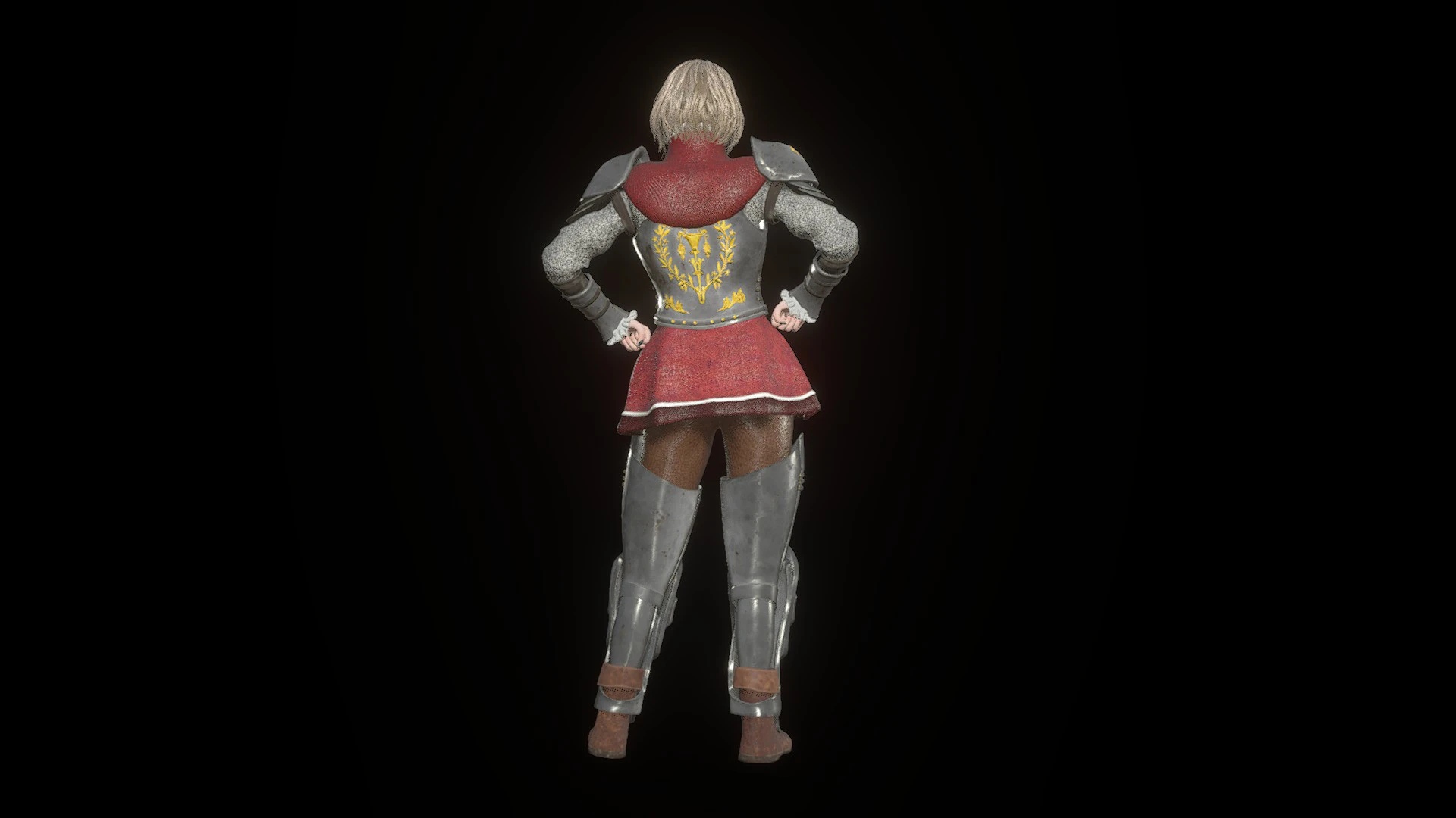 Knightly Knight Ashley - Legging Version - Resident Evil 4 Remake Mods