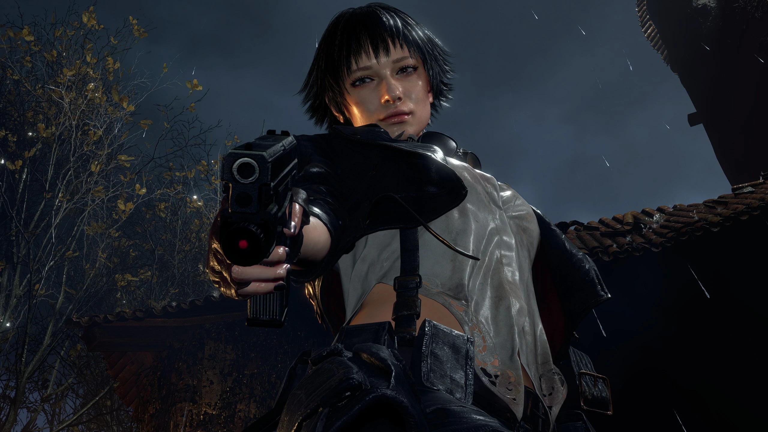 DMC5 Lady Head and Hair - Resident Evil 4 Remake Mods